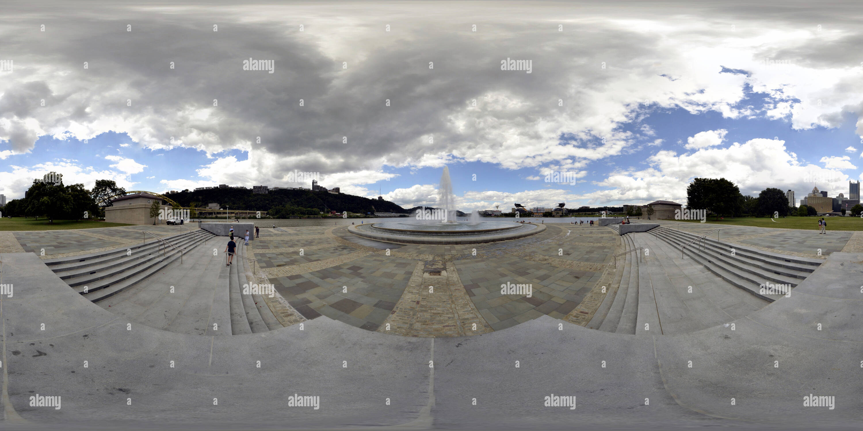 360° view of Point State Park - Pittsburgh, PA - Alamy