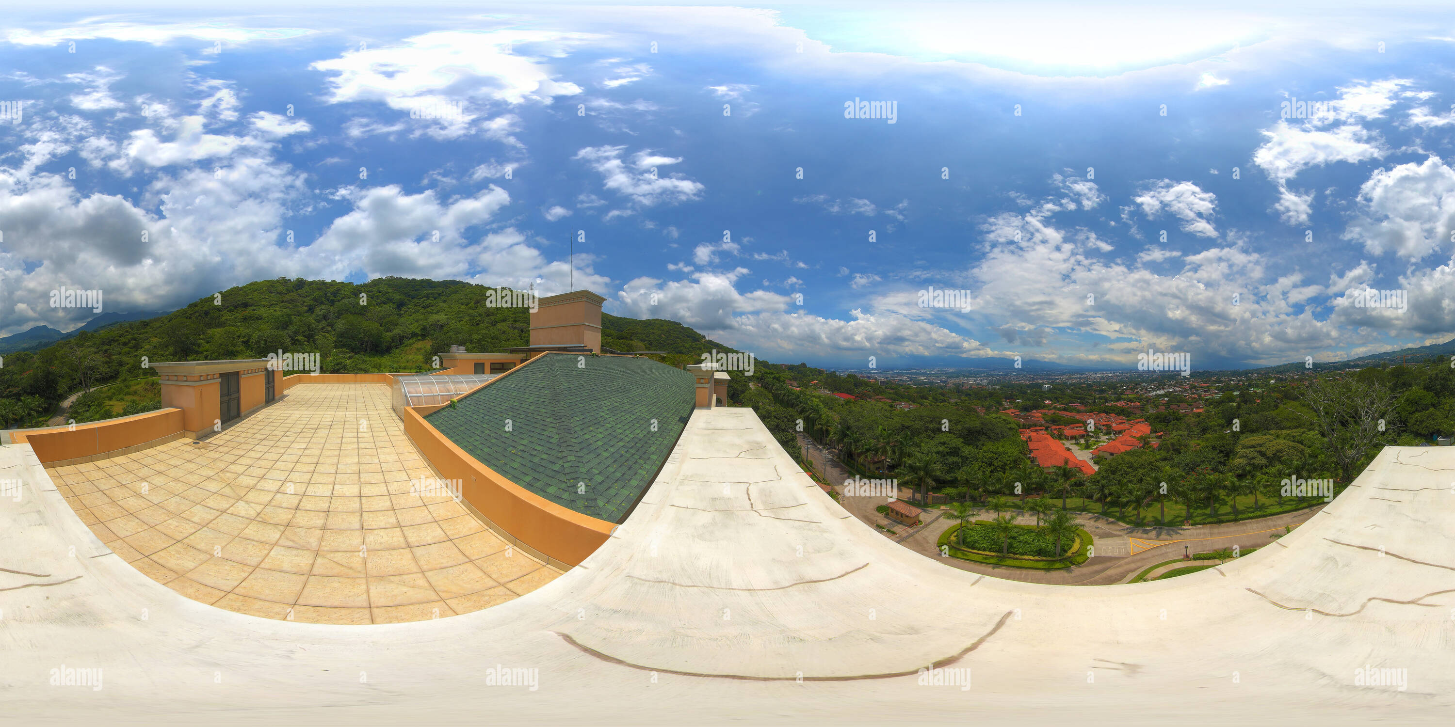 360° view of Acropolis Building View - Alamy