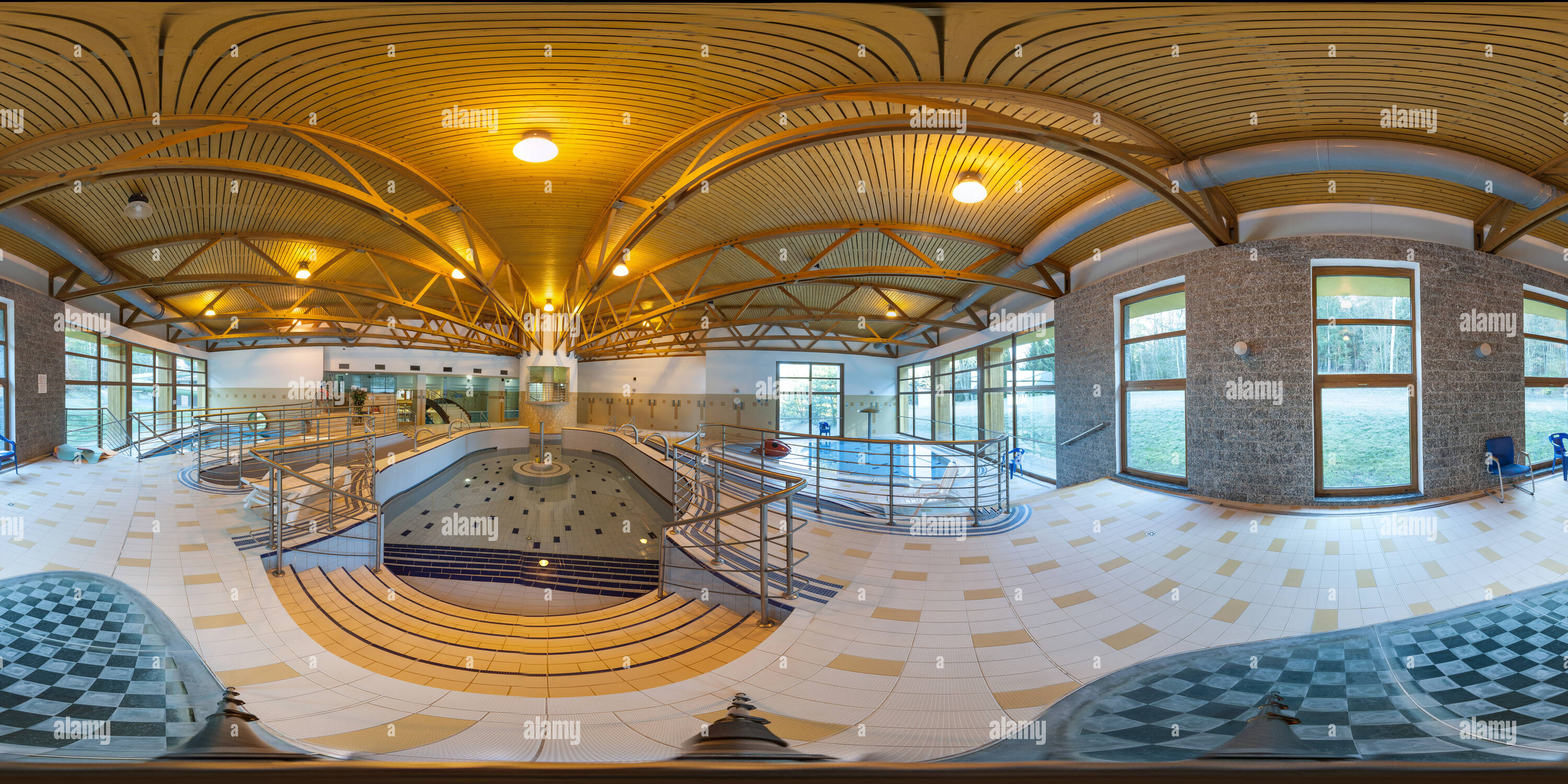 360° view of Divoká reka - hotel Merin - Alamy