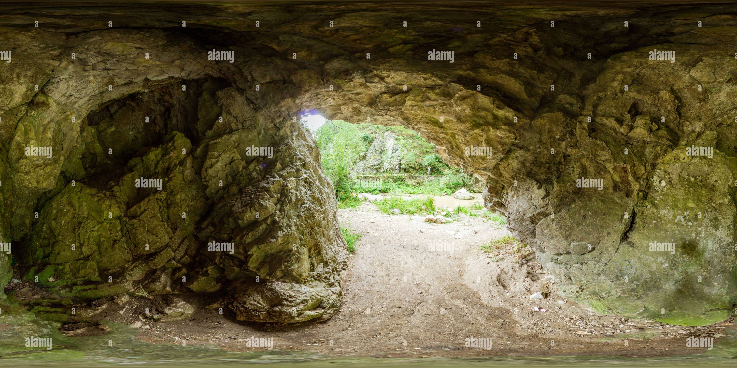 360° view of Tordai rift - Cave (second bridge - Alamy