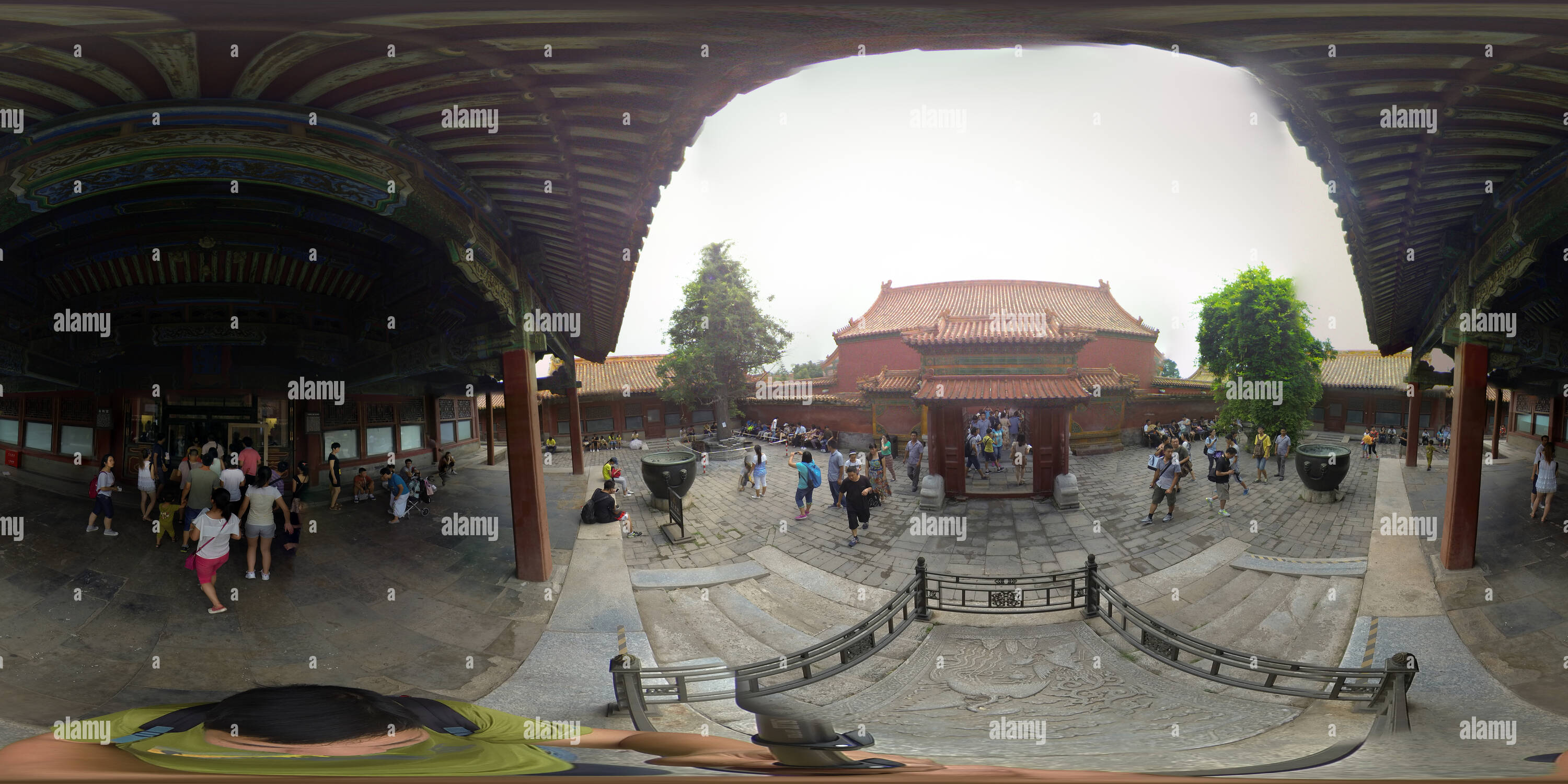360° view of Forbidden City - YongHo Palace - Alamy