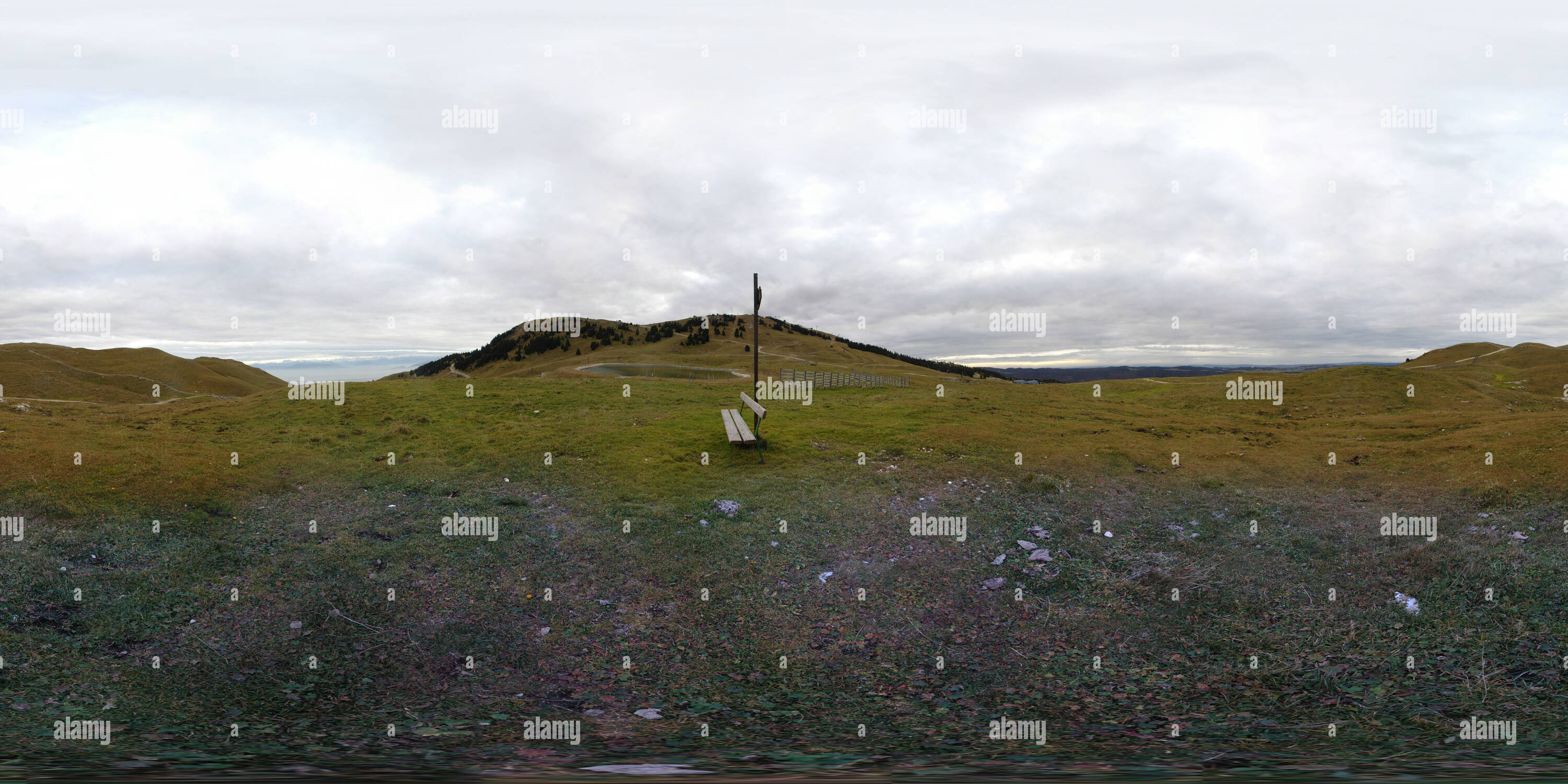 360° view of Pass Crozet (Jura - Alamy