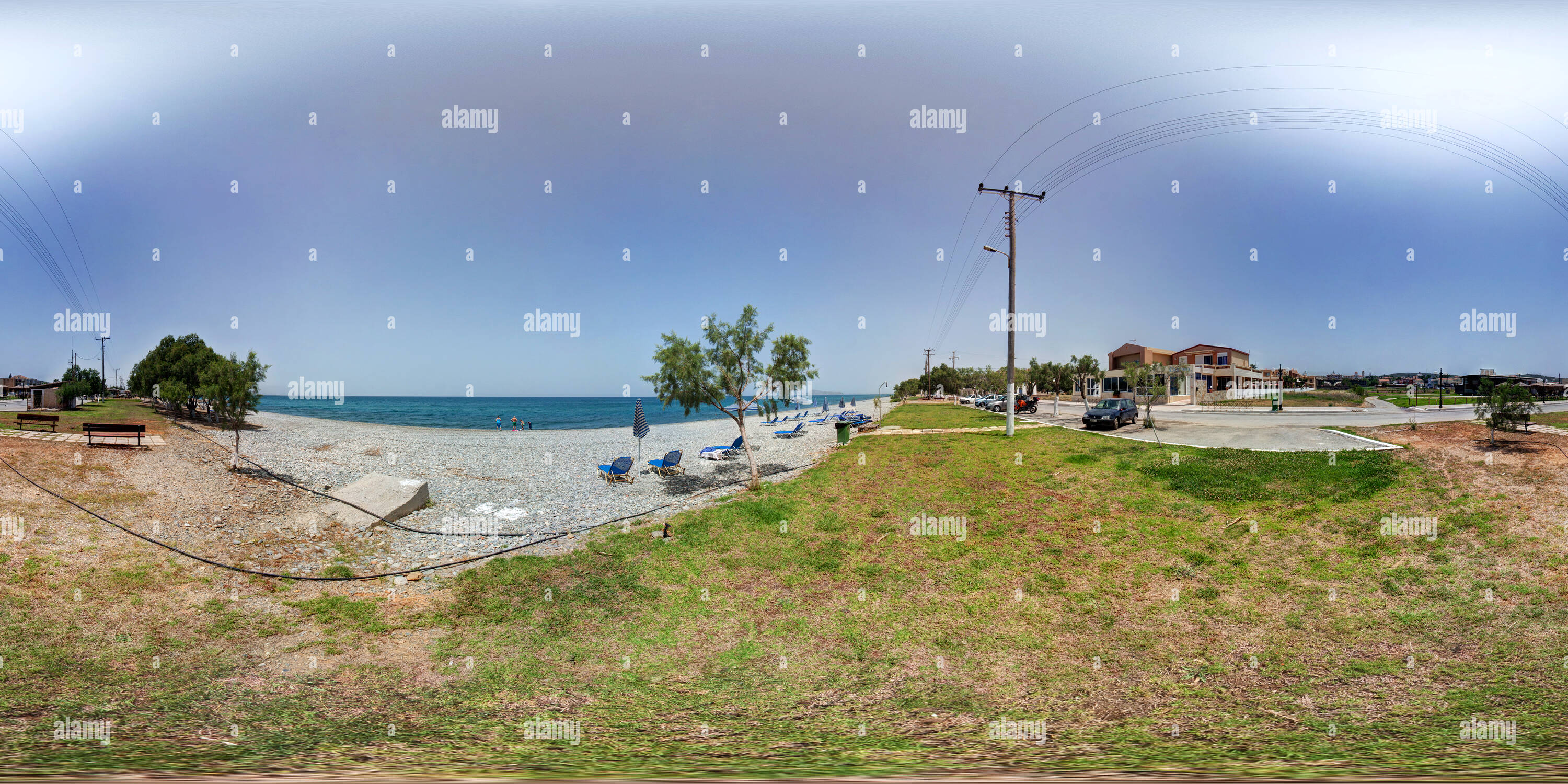 Maleme beach crete hi-res stock photography and images - Alamy