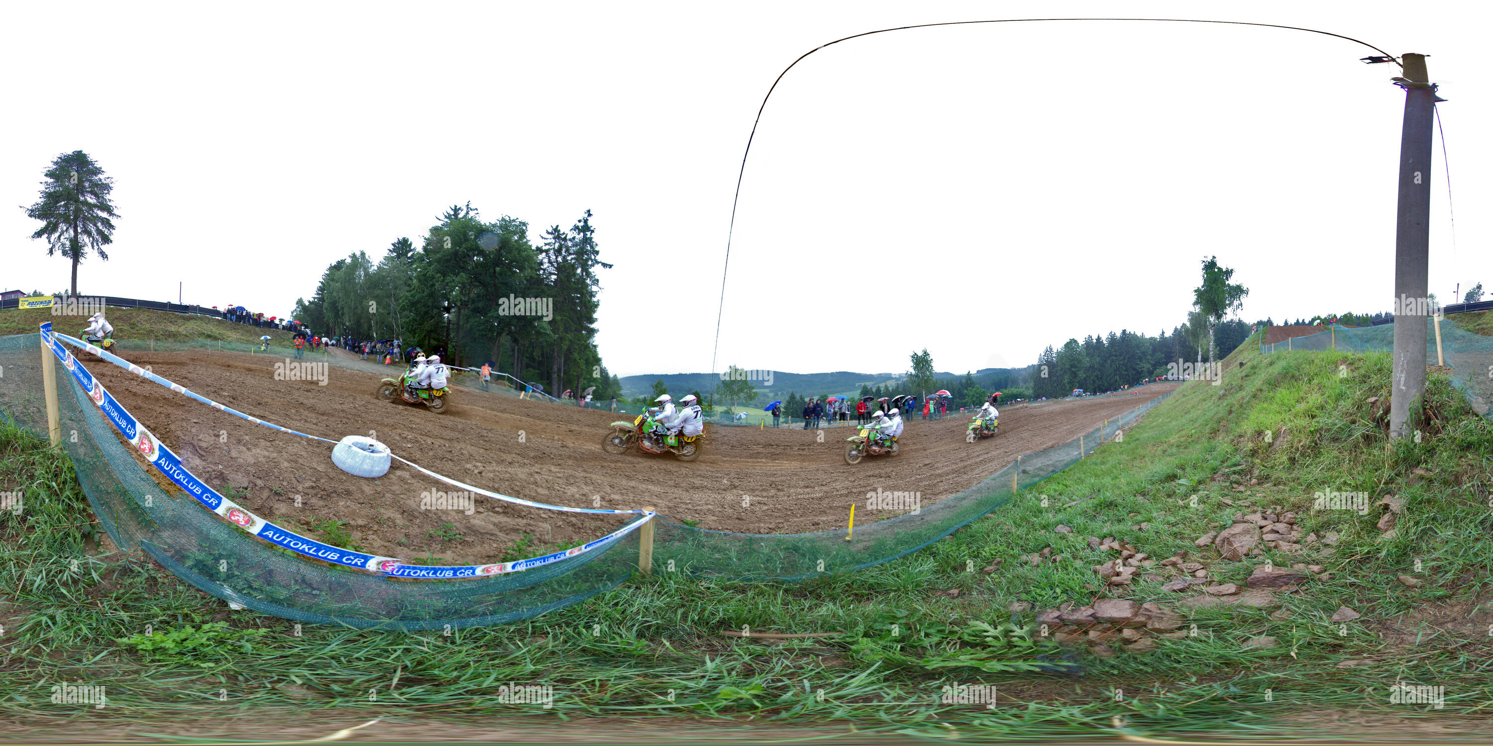 360° view of GRAND PRIX SIDECARCROSS - Kramolín 9.-10. 6. 2012 (Peták ...