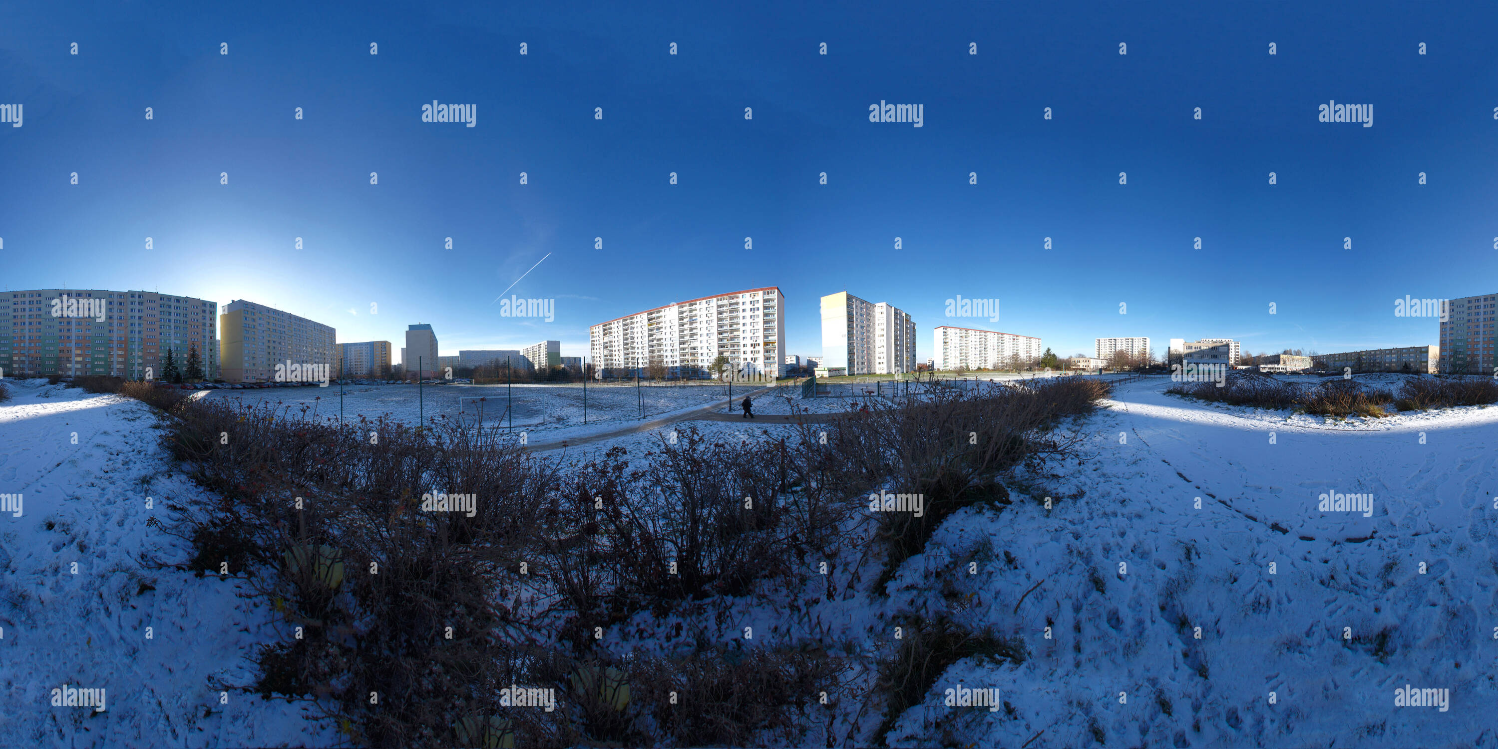 360° view of Residential area Retkinia - Alamy