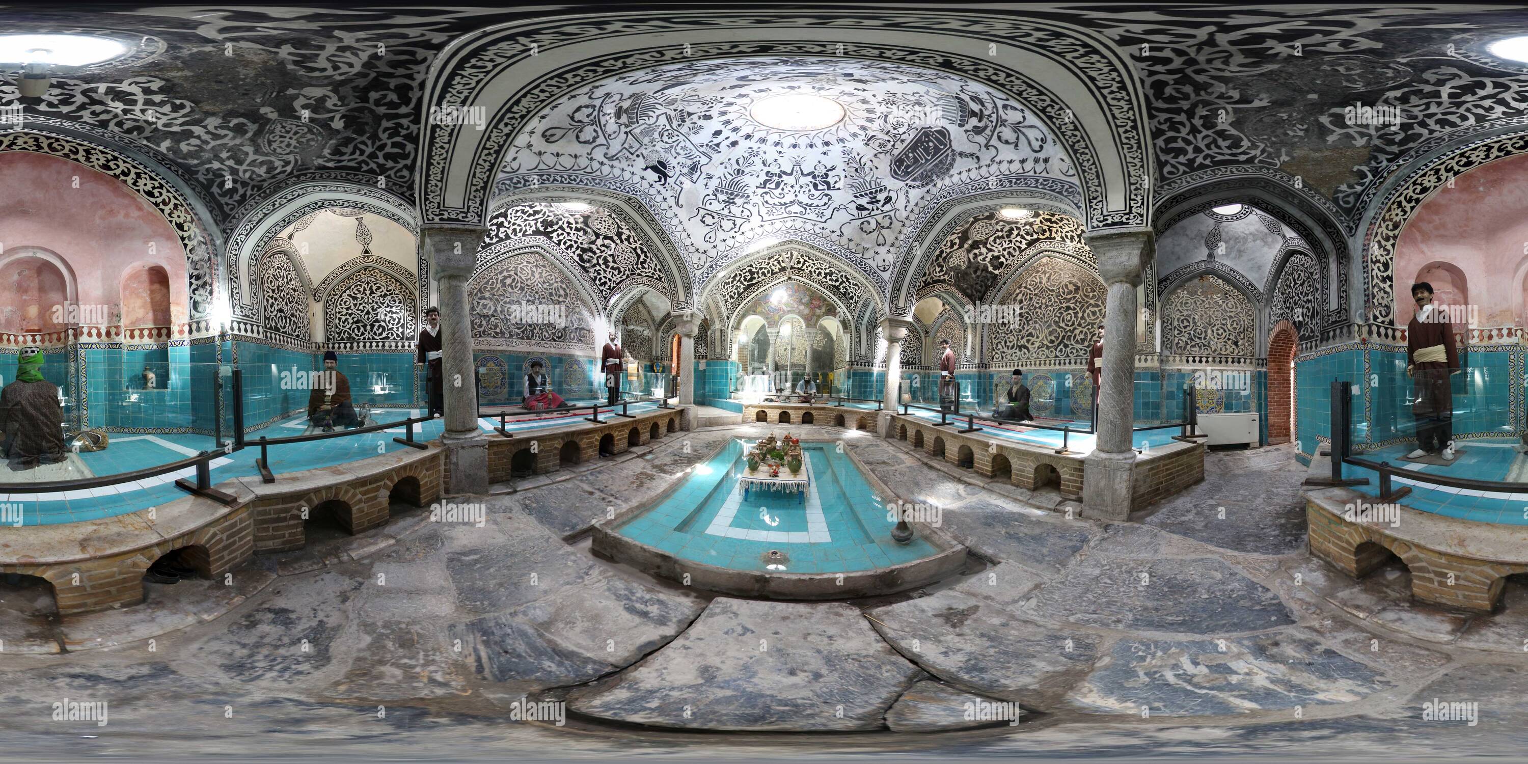 360° view of hamam haj aghatorab 1 - Alamy