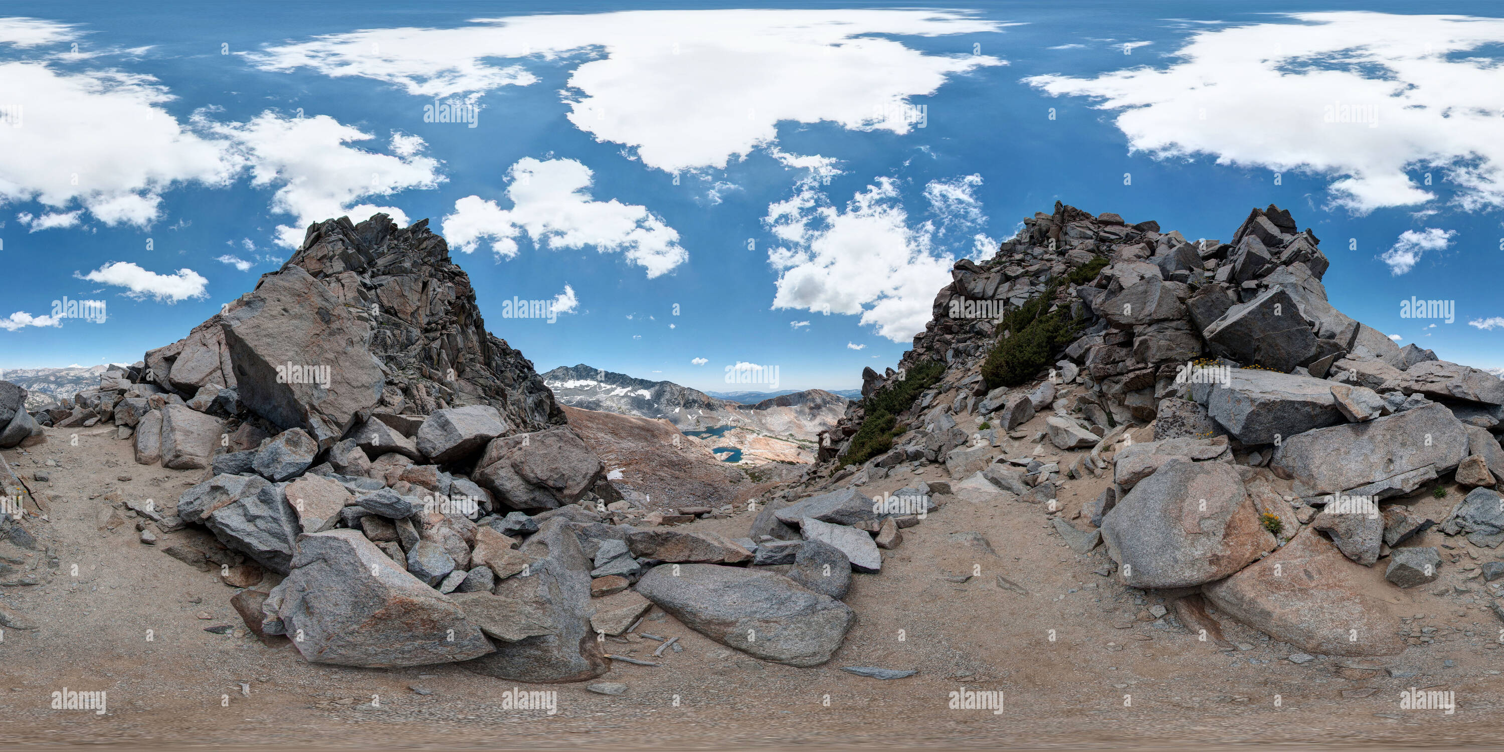 360° view of Red Peak Pass - Alamy