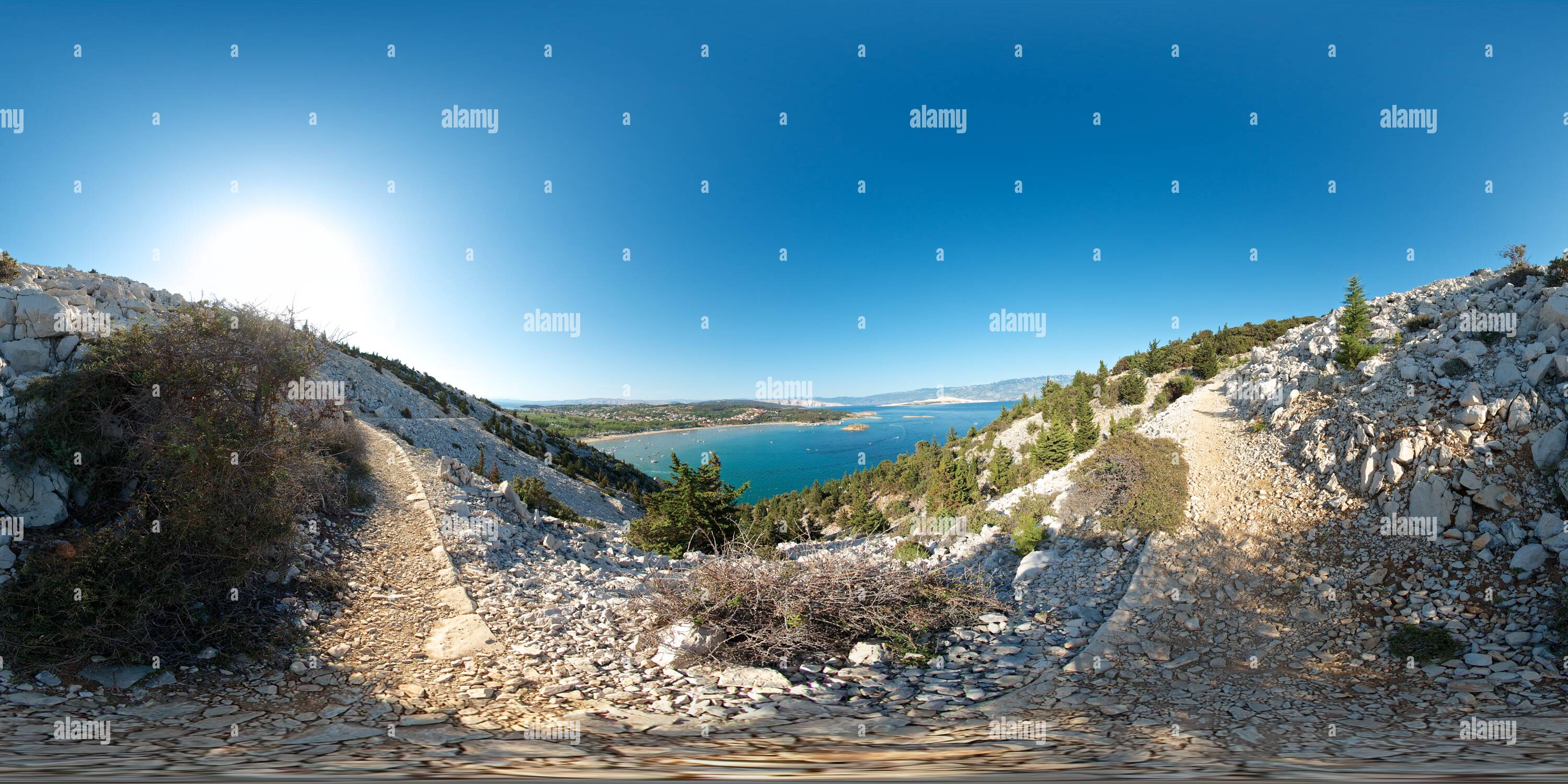 Croatia rab island lopar beach hi-res stock photography and images - Alamy