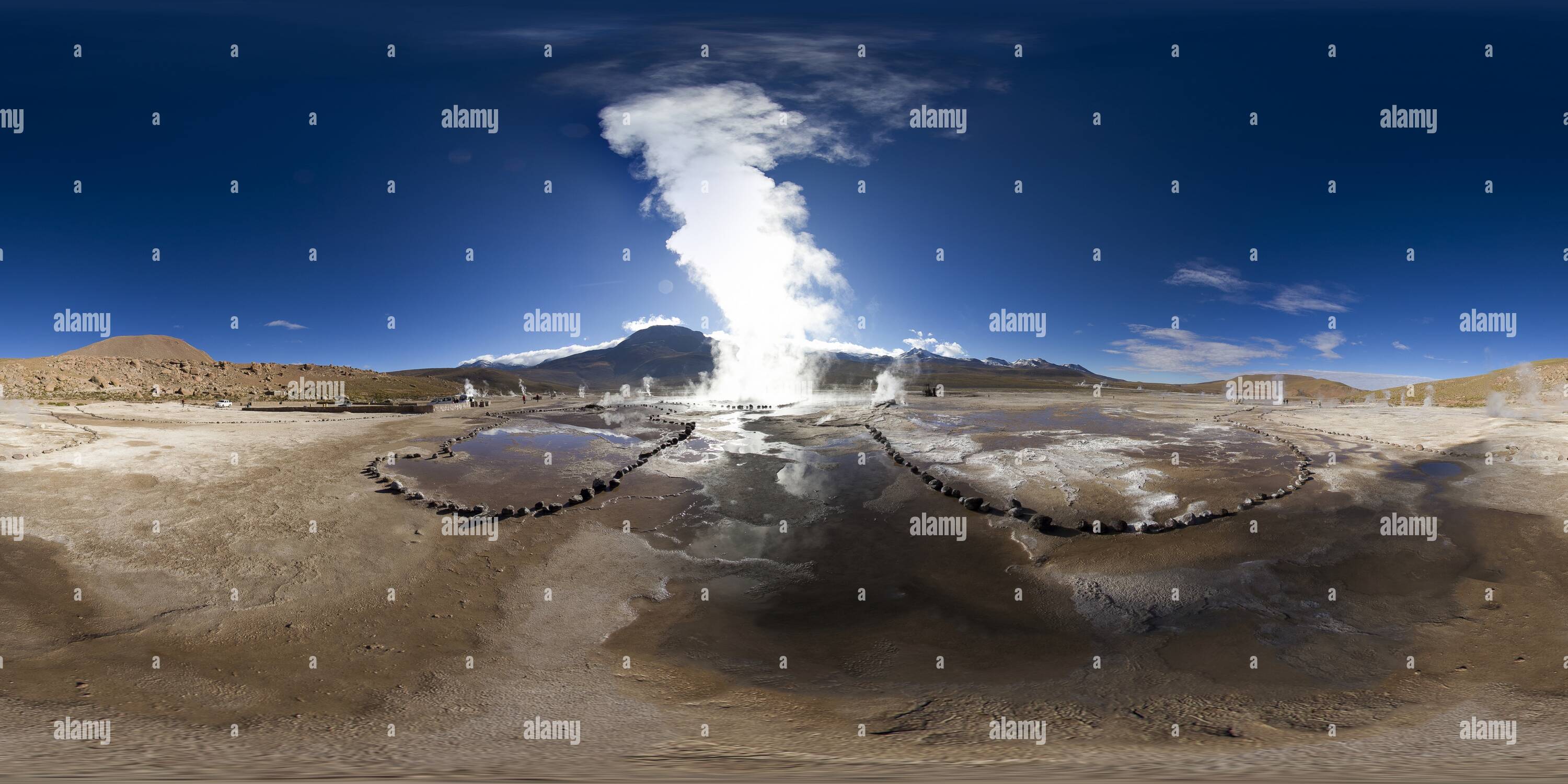 360° view of Geyser del Tatio - Alamy