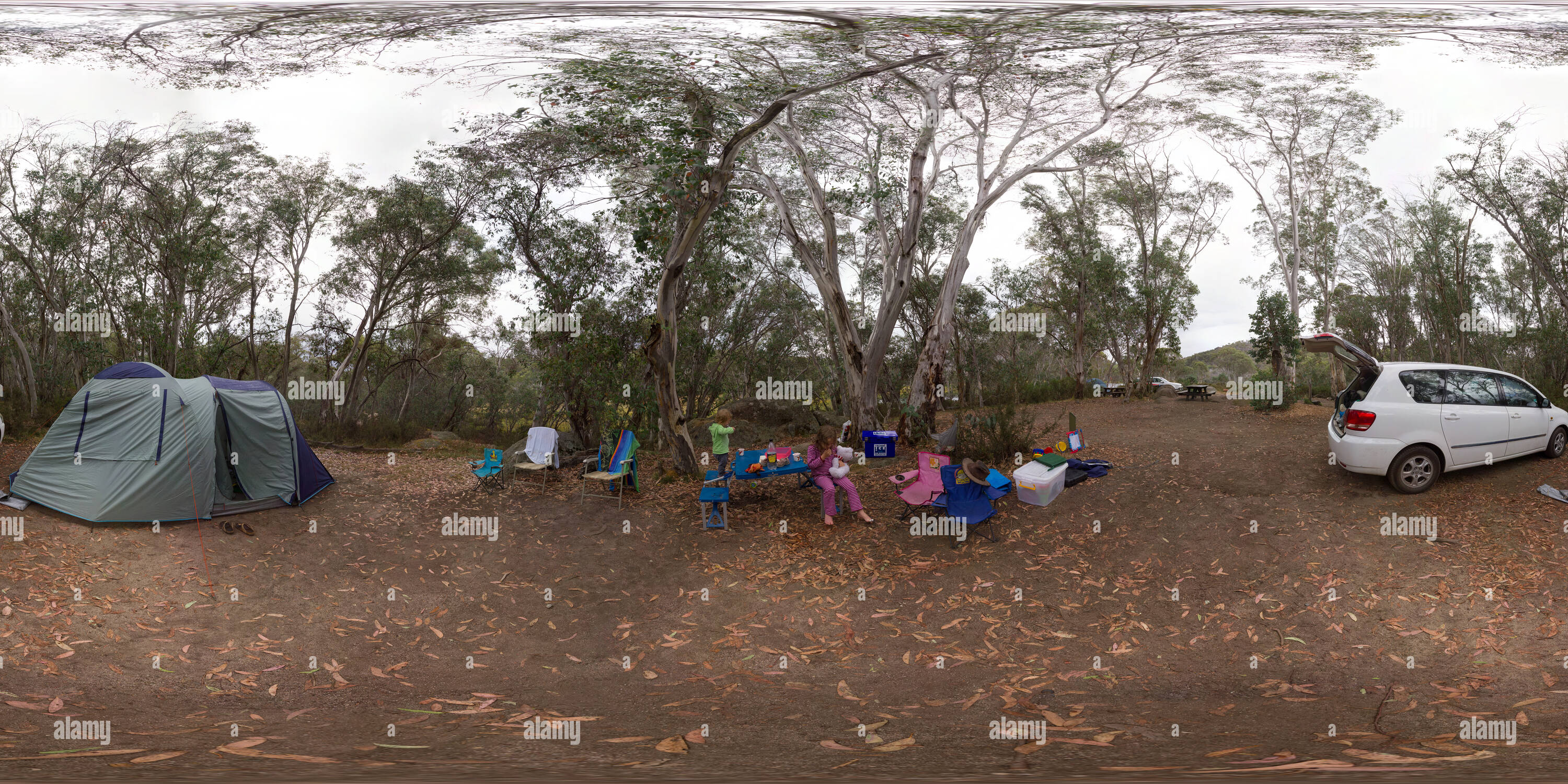 360° view of Camping at Mount Buffalo - Alamy