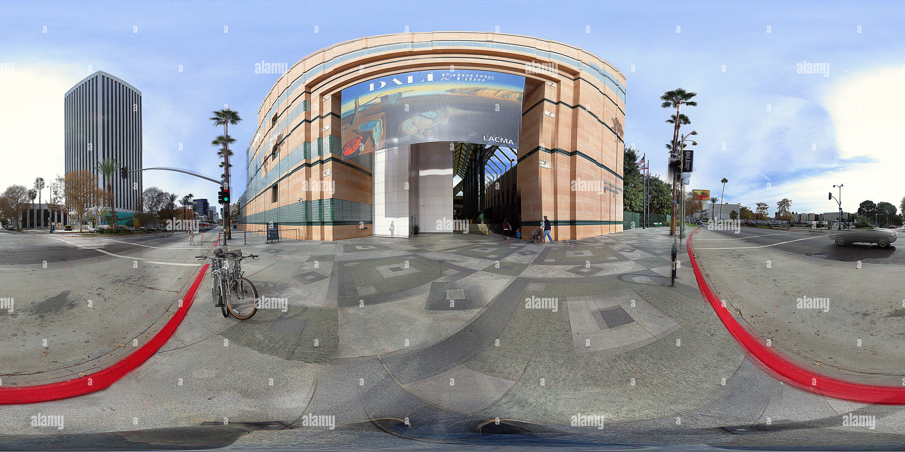 360° view of Entrance of the LACMA - Alamy