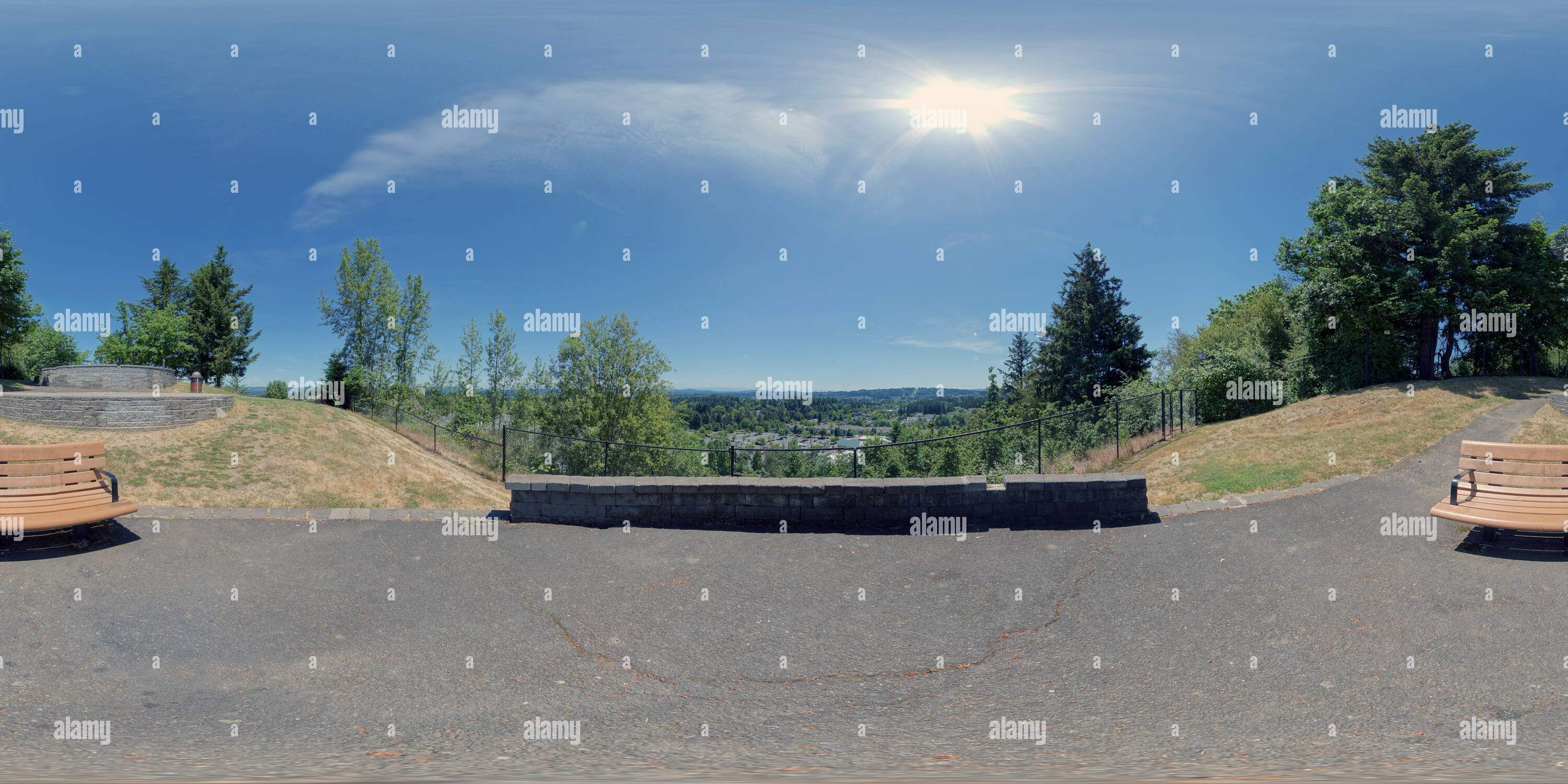 360° view of Matrix Hill Park, Beaverton Oregon - Alamy