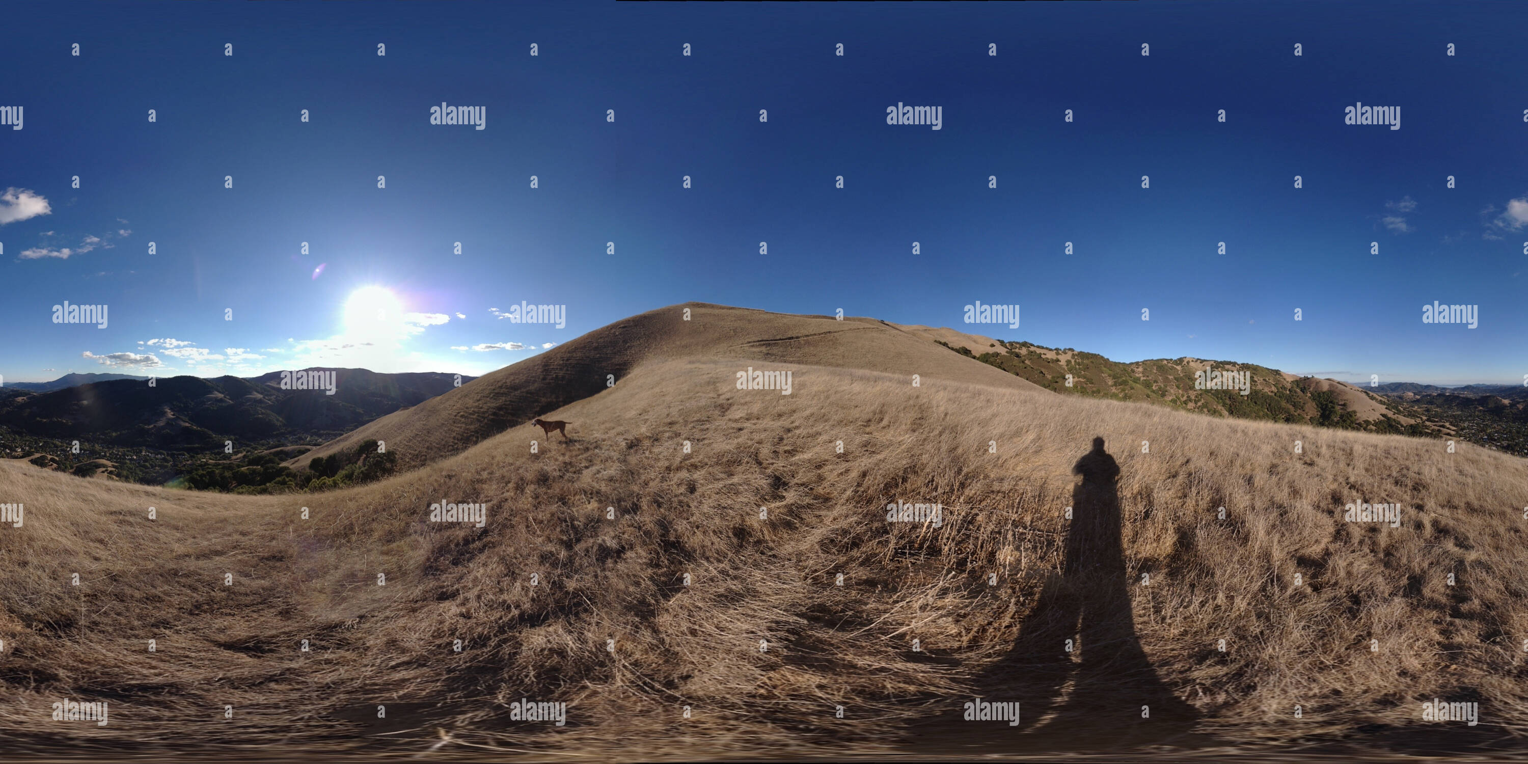 360° view of Crush Above Lucas Valley - Alamy