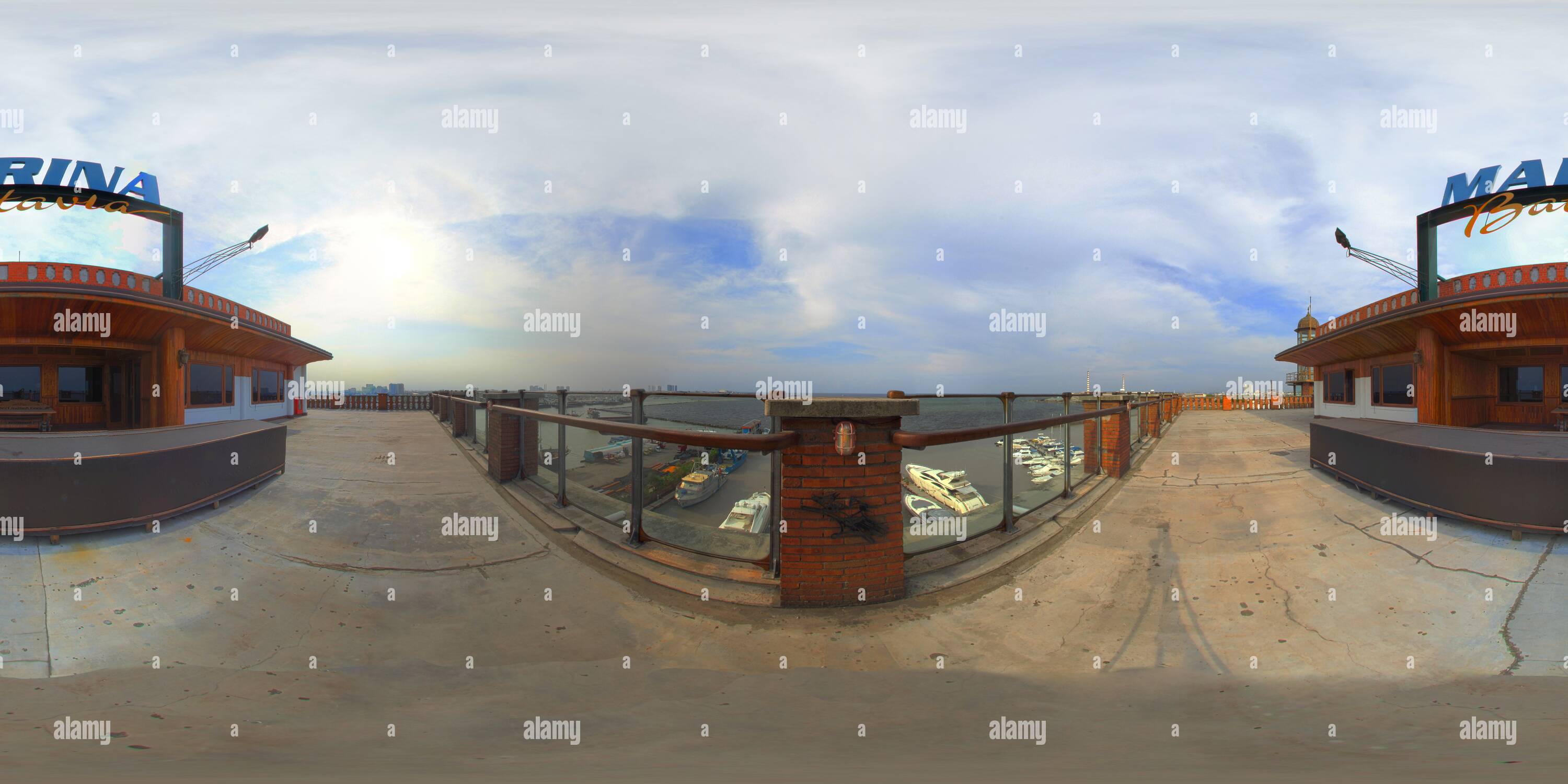 360° view of Roof Top @marinabatavia - Alamy