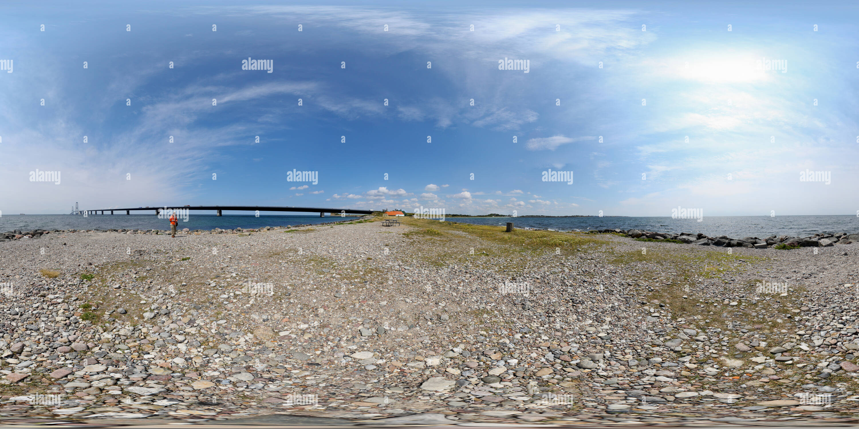 Storebaelt great belt bridge hi-res stock photography and images - Alamy