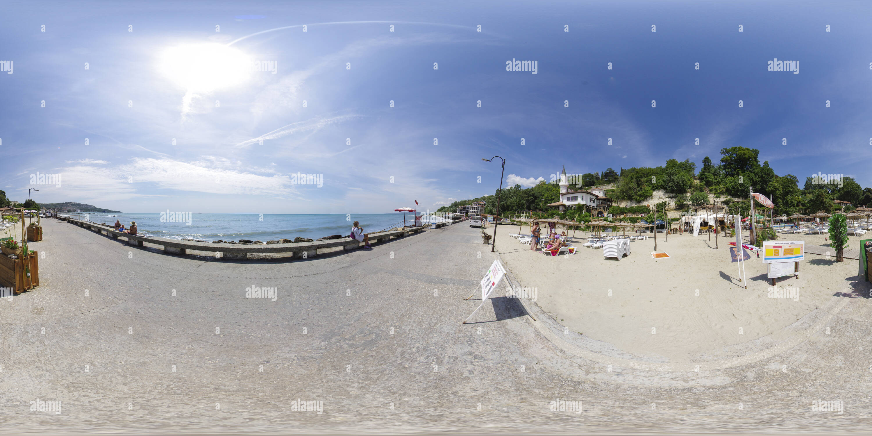 Balchik castle hi-res stock photography and images - Alamy