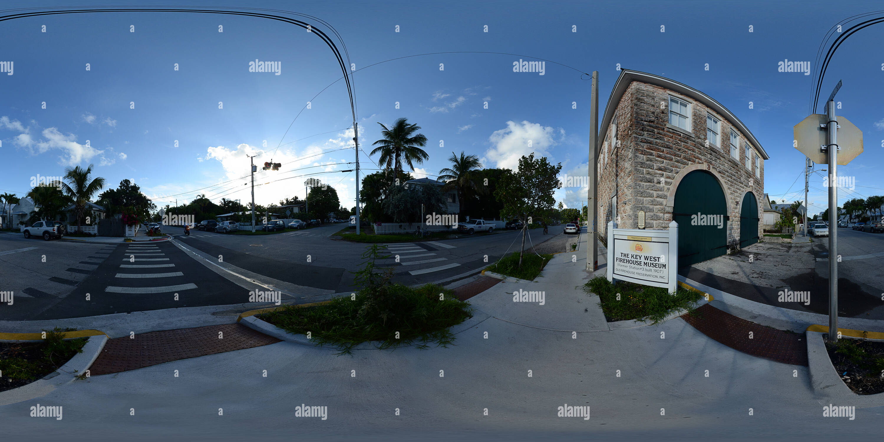 360° view of Key West Fire House Museum - Alamy
