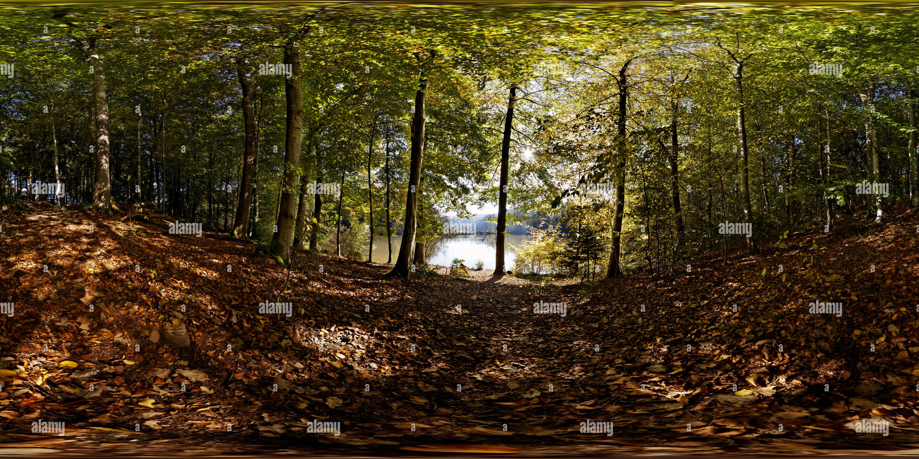 Herrenbachstausee beim kloster adelberg hi-res stock photography and ...