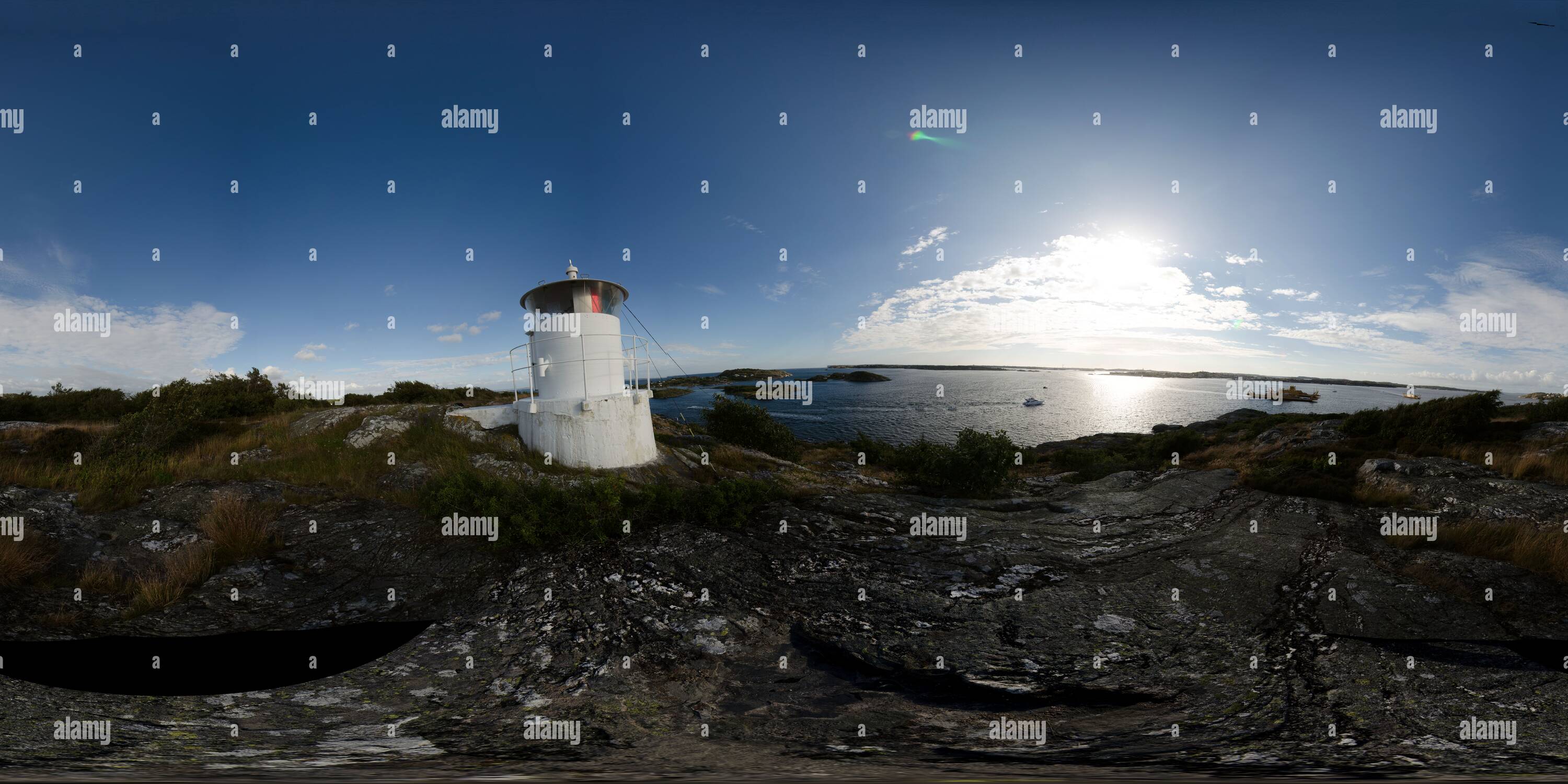 360° view of Lilla Varholmen, Gothenburg, Sweden - Alamy