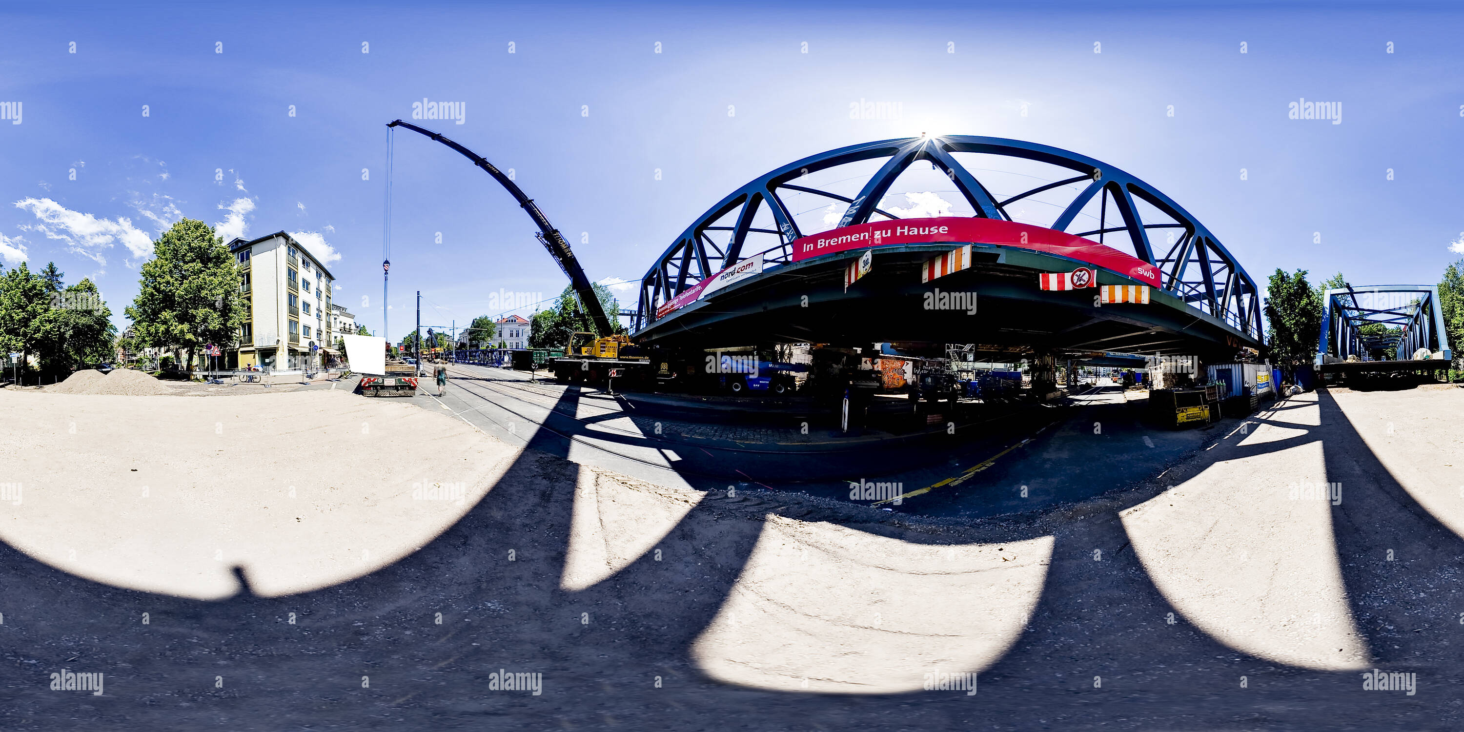 360° view of Concordia Tunnel "bevor the lift - Alamy