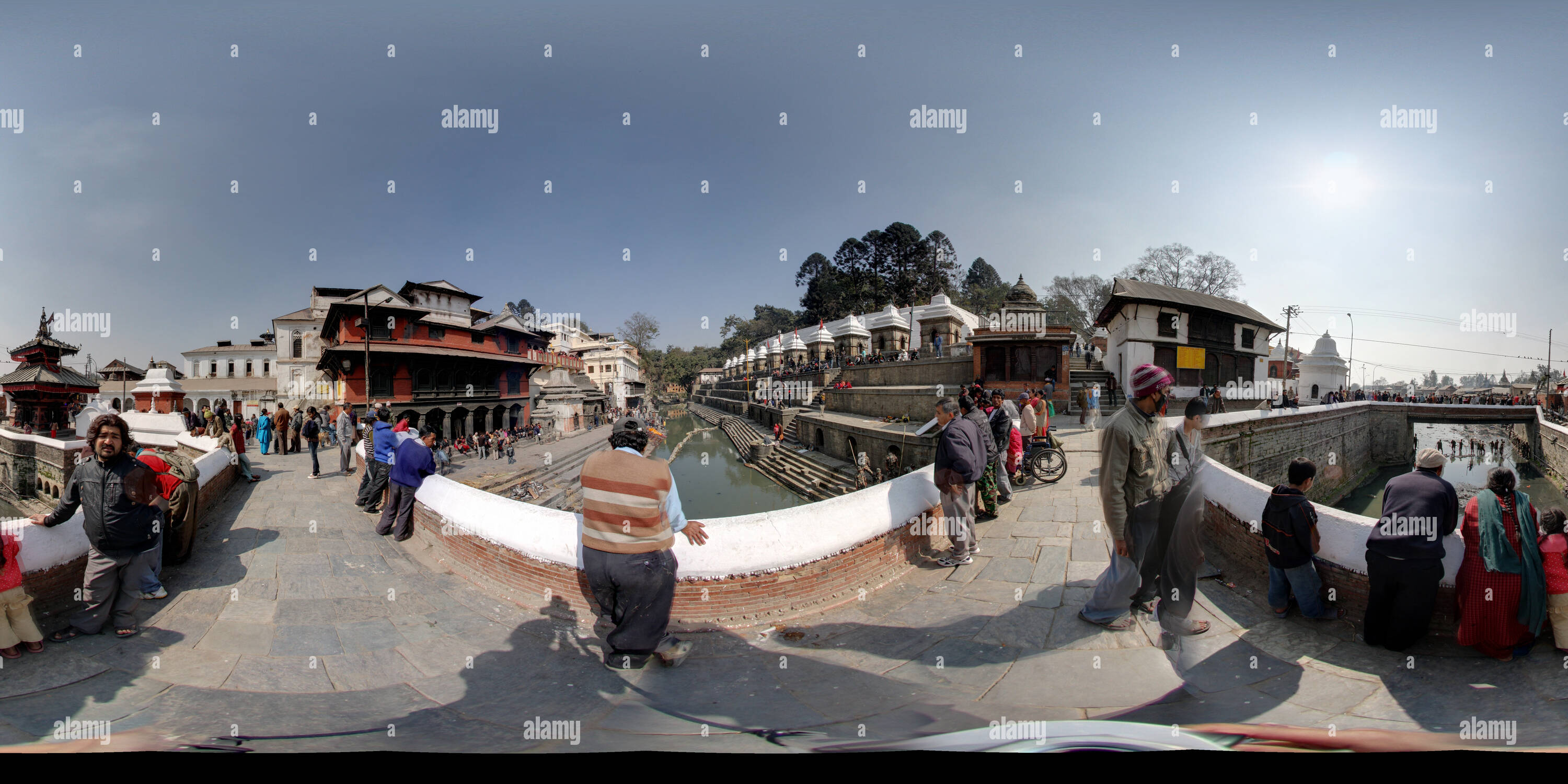 360° view of Pashupatinath Kathmandu Nepal - Alamy