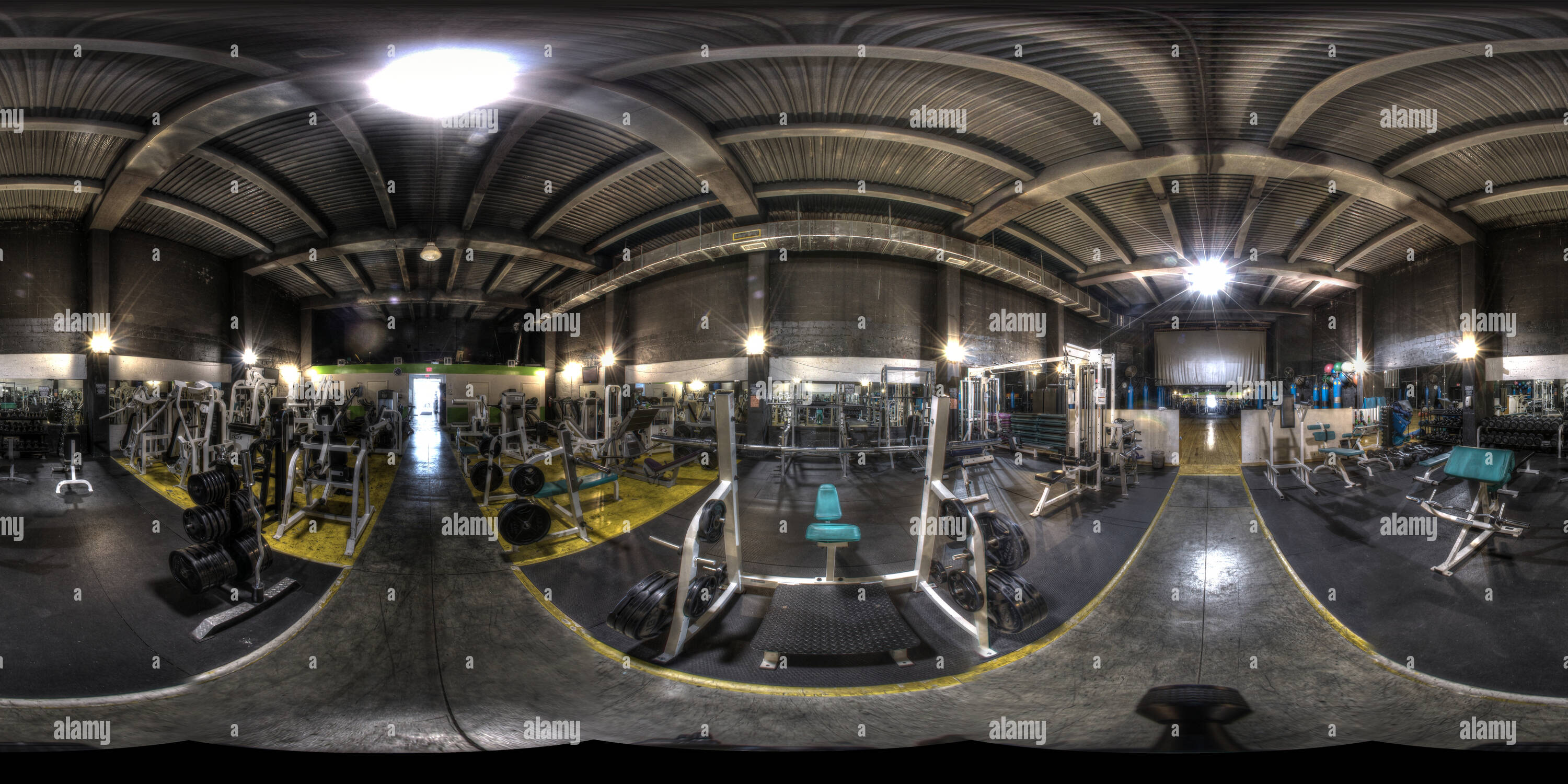 360° view of Condesa Gym Miami - Alamy