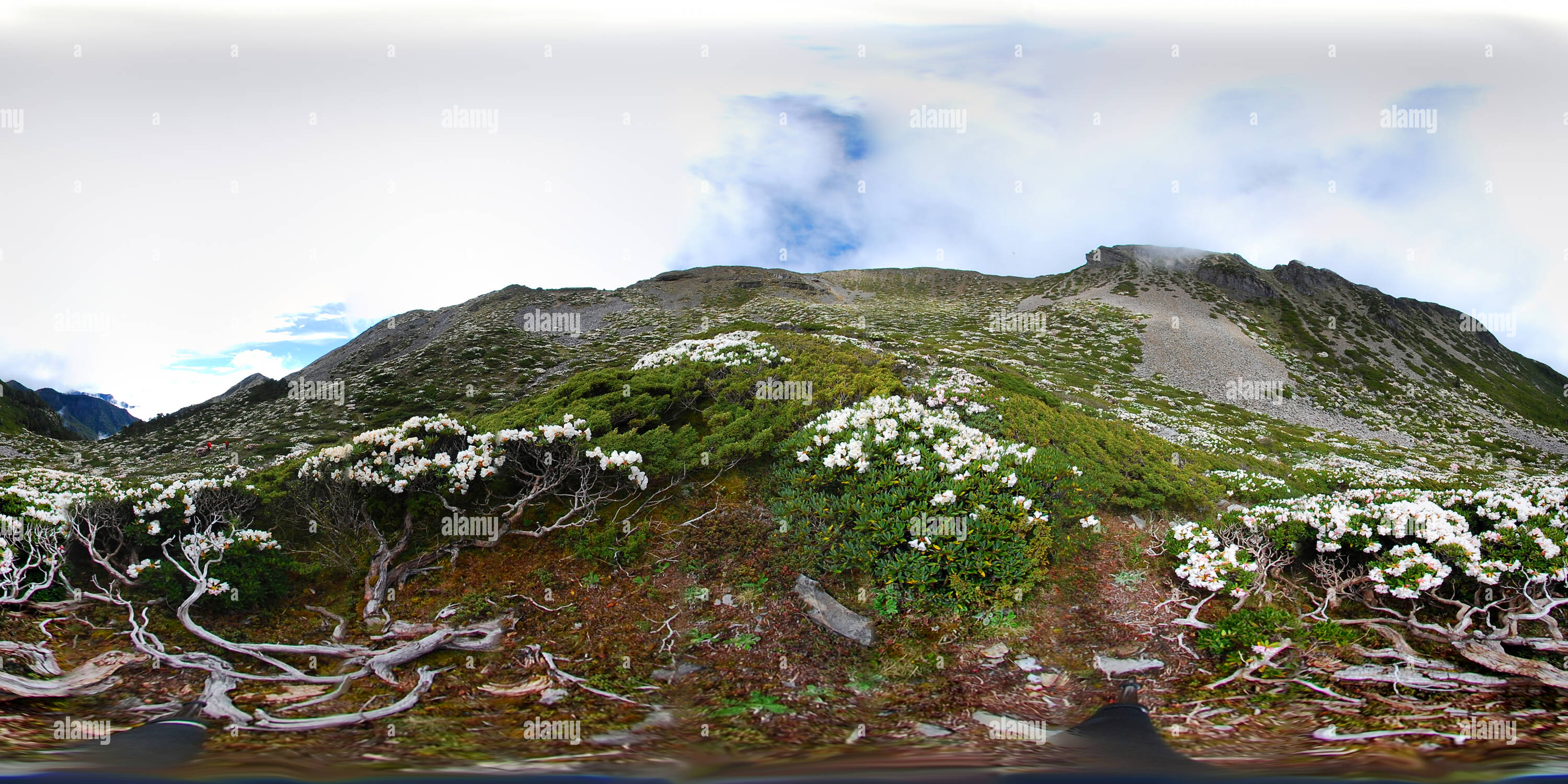 360° view of Snow Mtn Cirque - Alamy