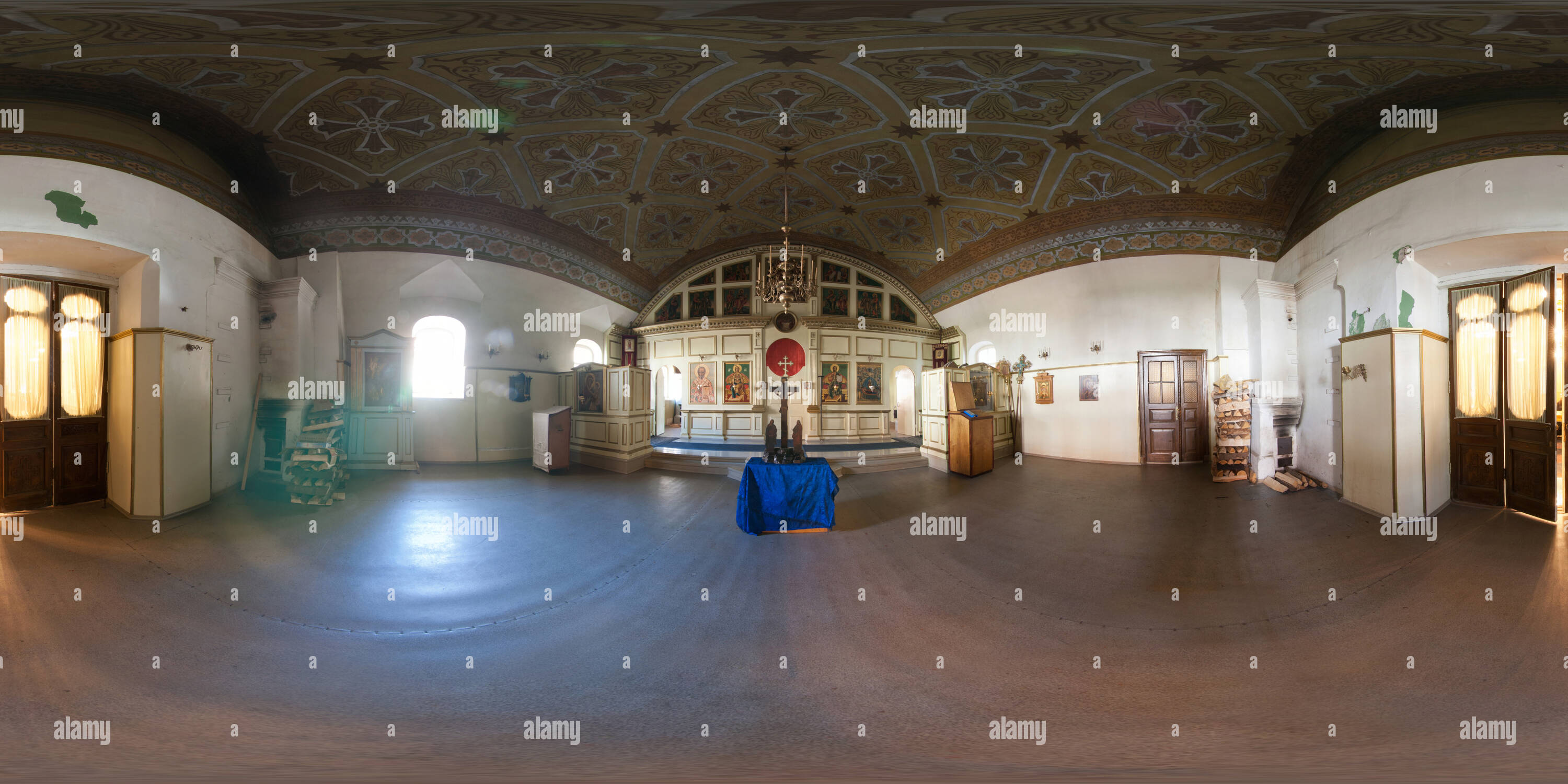 360° view of Church of the Assumption of the Blessed Virgin in the ...