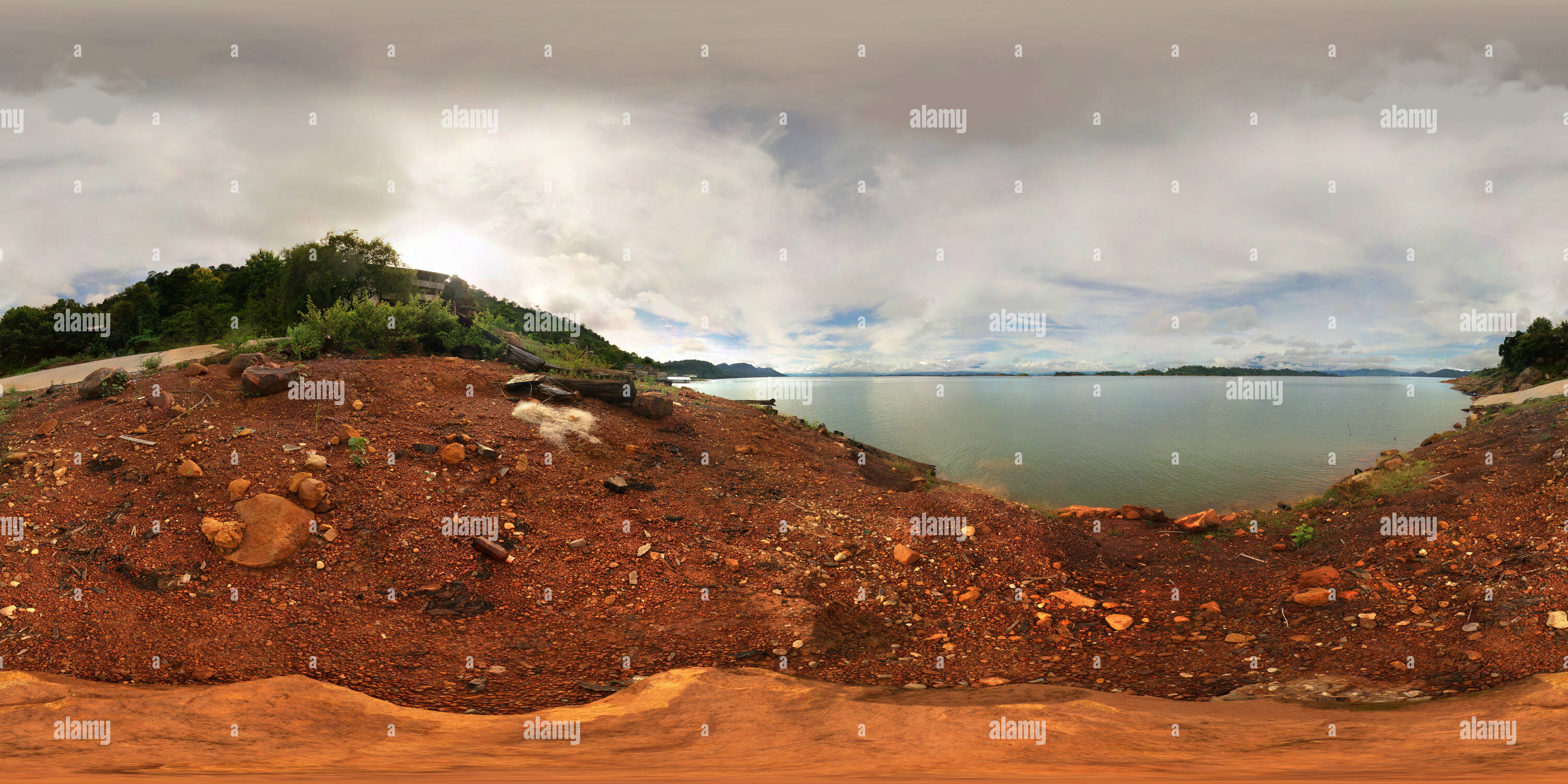 Nam ngum lake and islands hi-res stock photography and images - Alamy