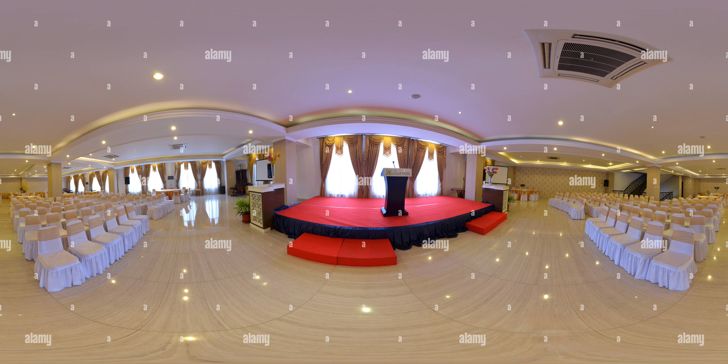 360° view of Function Hall The Agathon Function Centre - Alamy