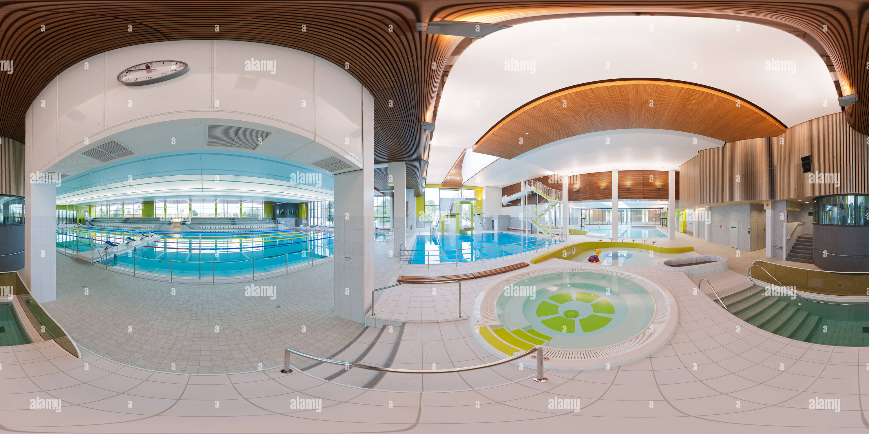 360° view of Public swimming pool - Alamy