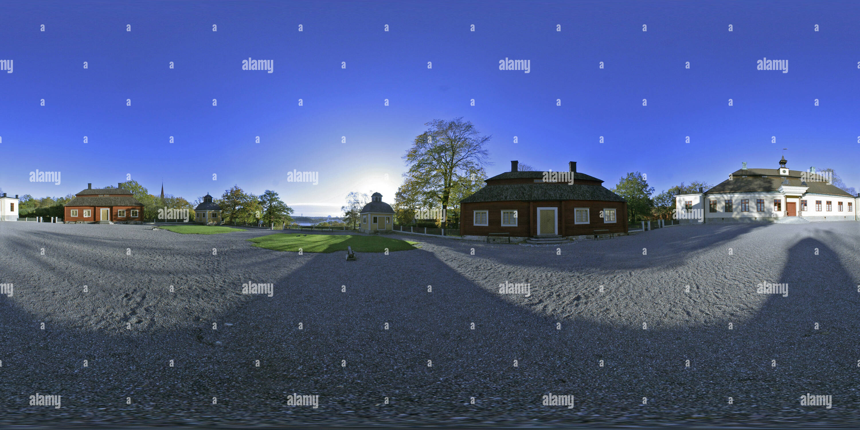 360° view of Skansen, Skogaholm manor - Alamy