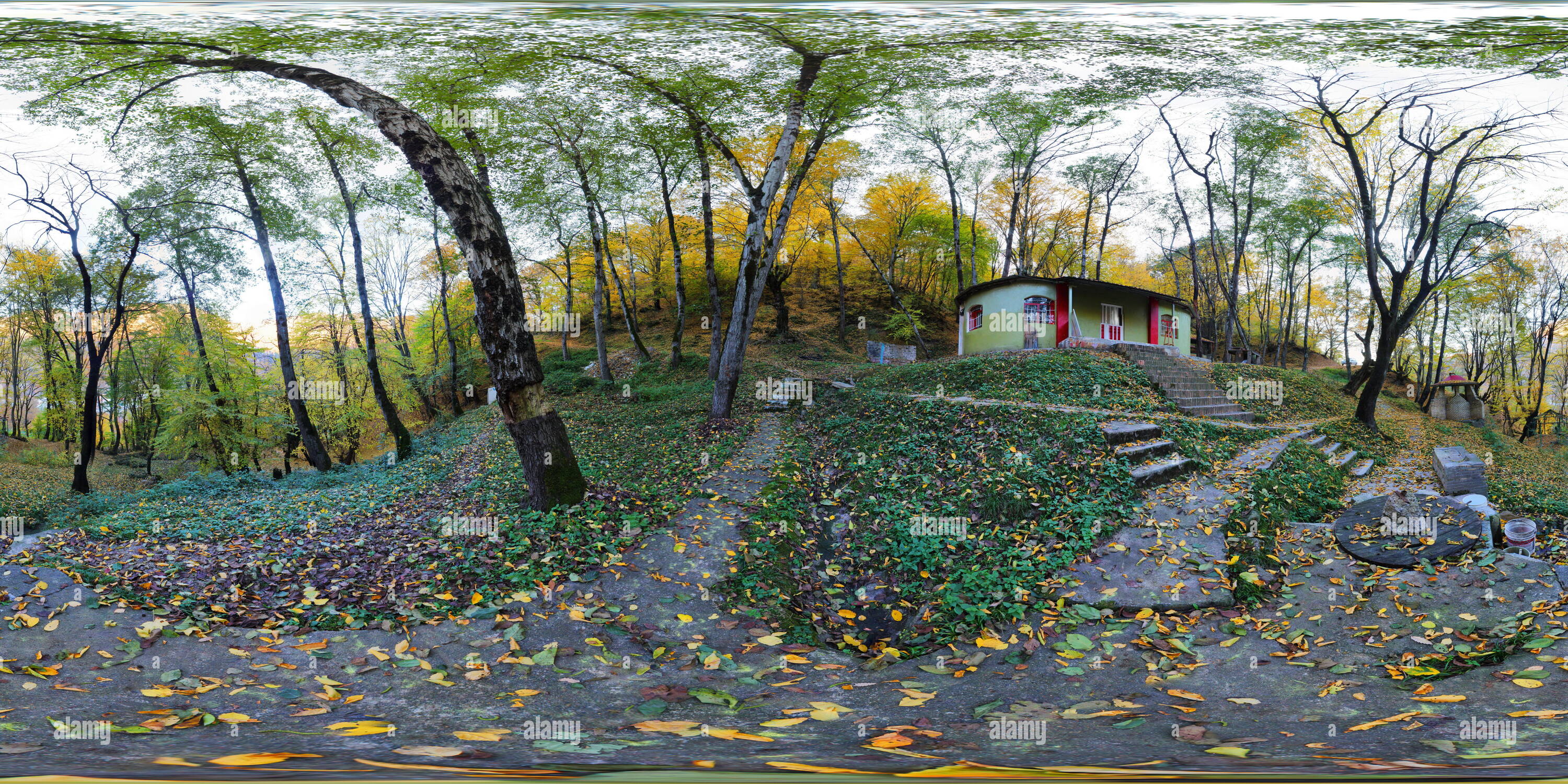 360° view of Pol e Sefid - AzadMehr - Alamy