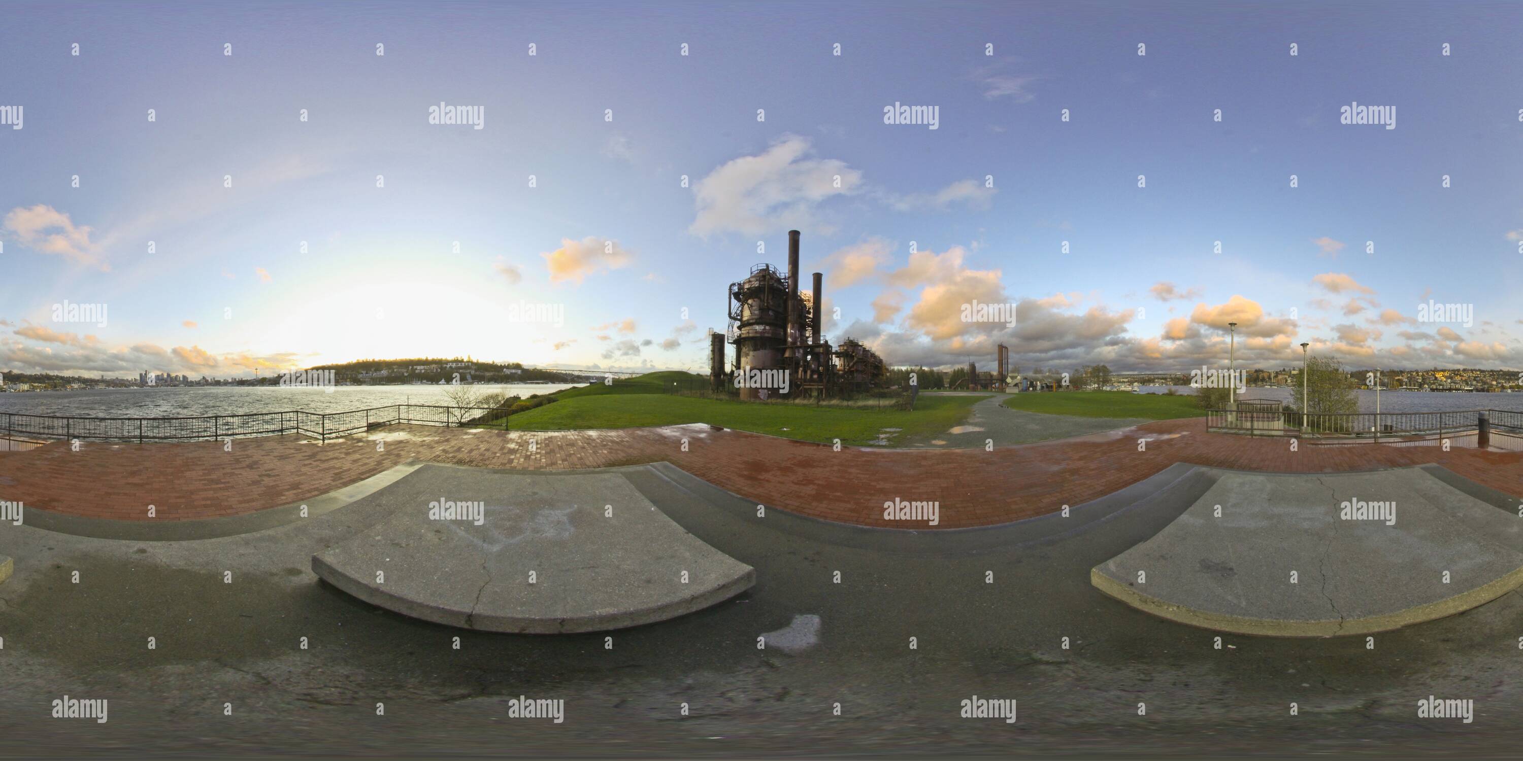 Seattle gas works park hi-res stock photography and images - Alamy