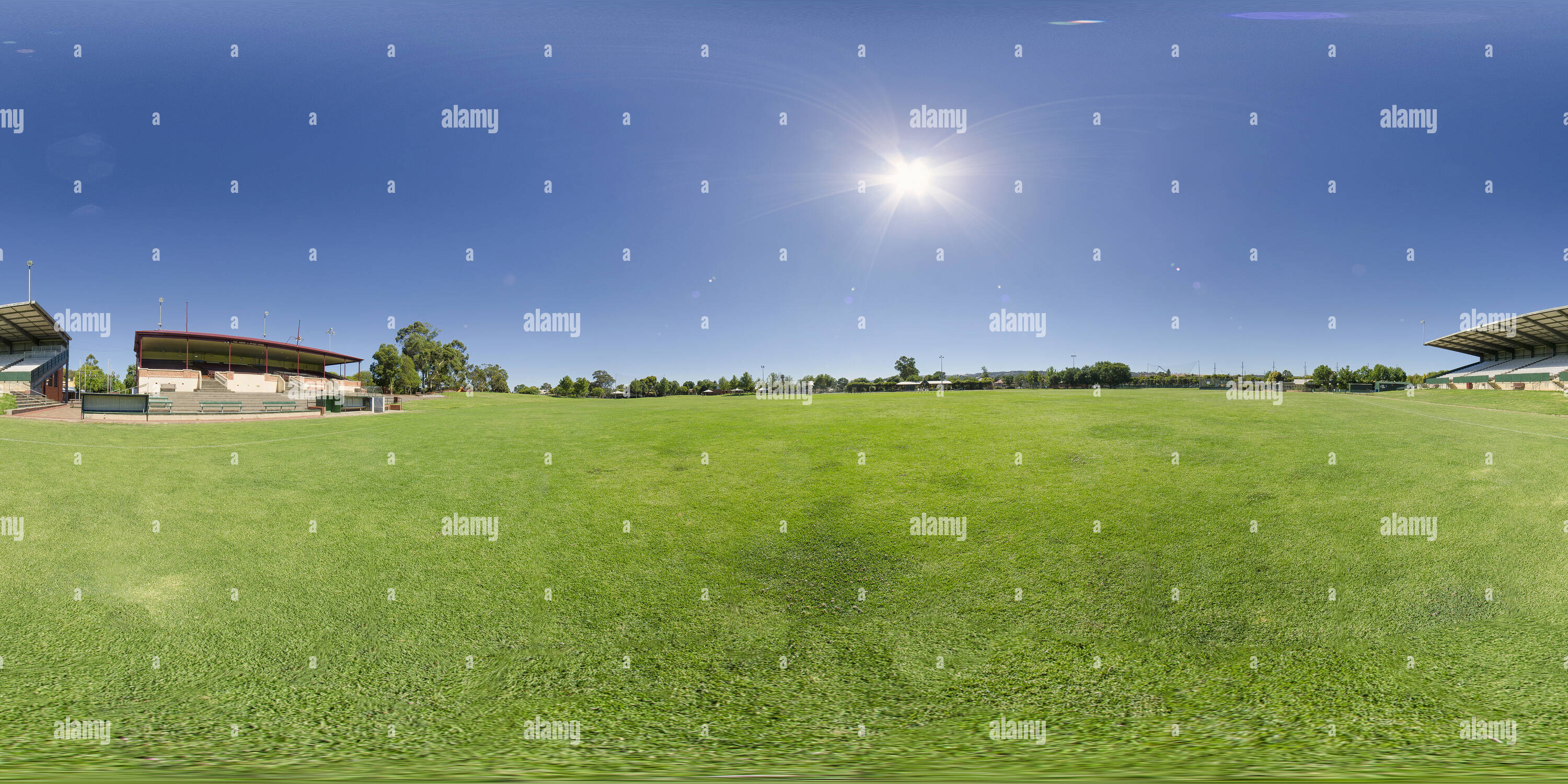 360° view of Unley Oval Grandstand - Alamy