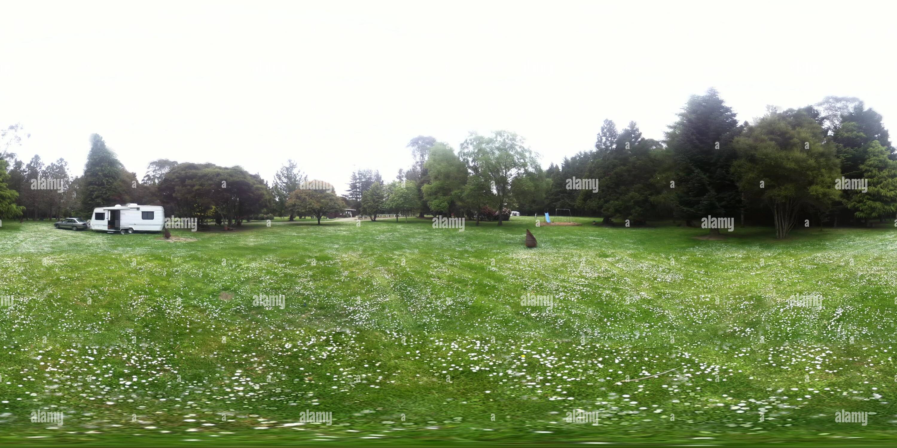 360° view of Herbert Forest Camping Ground - Alamy
