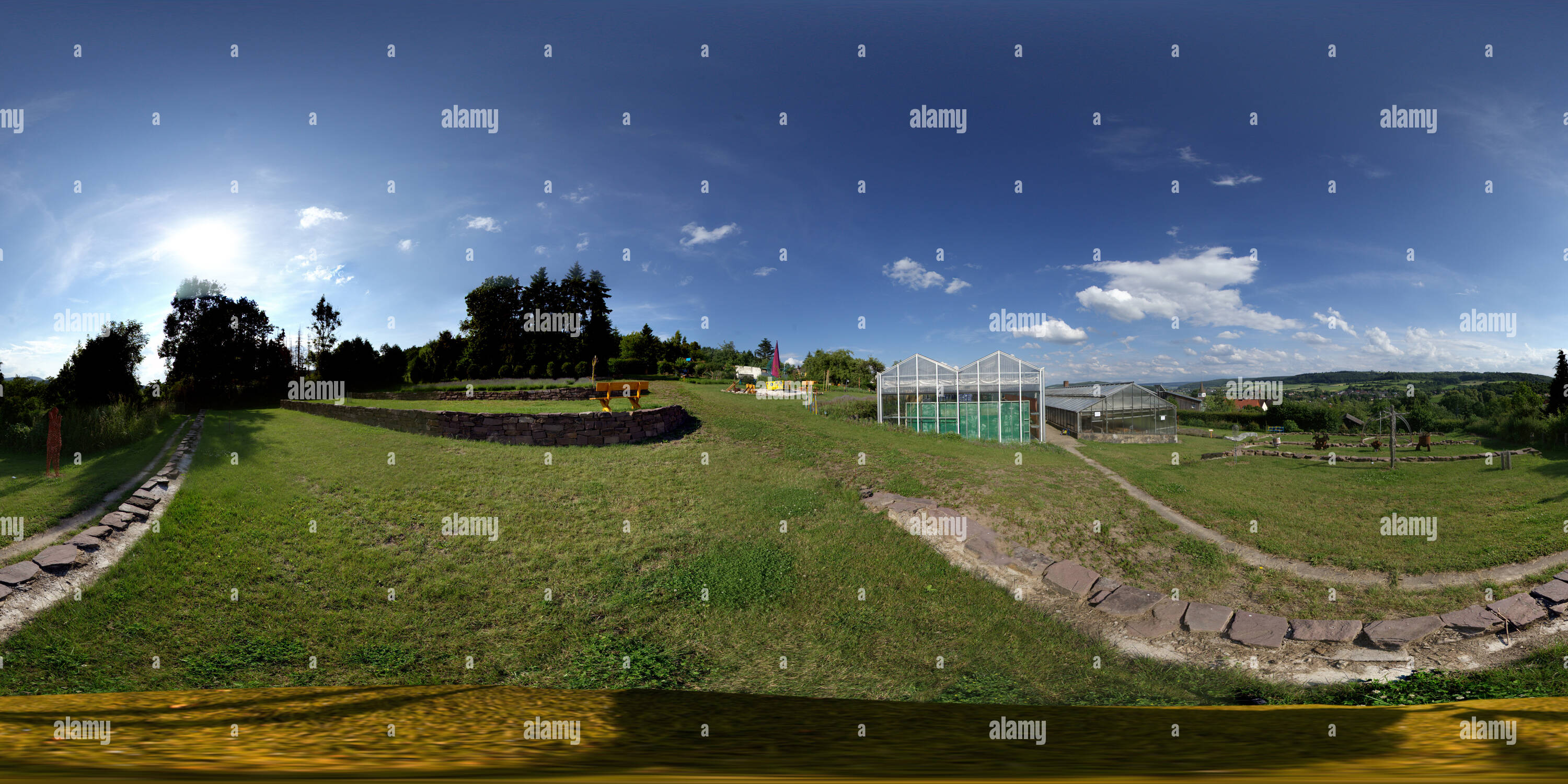 360° view of View to the outelier Polle, Germany - Alamy