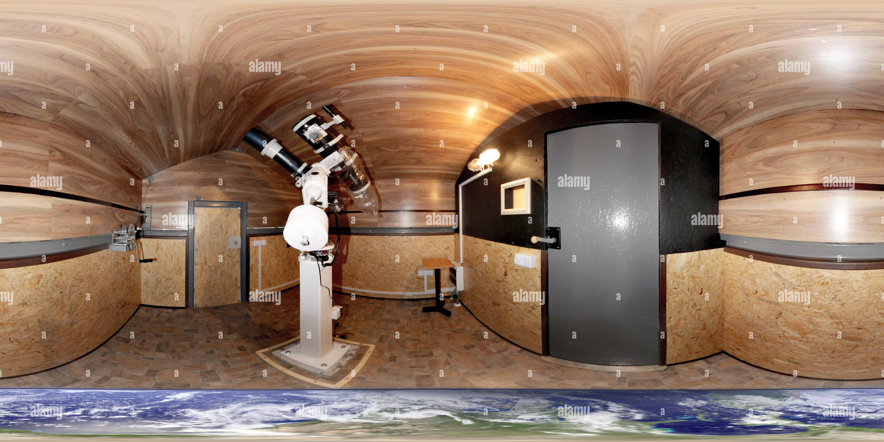 360° view of My observatory inside - Alamy