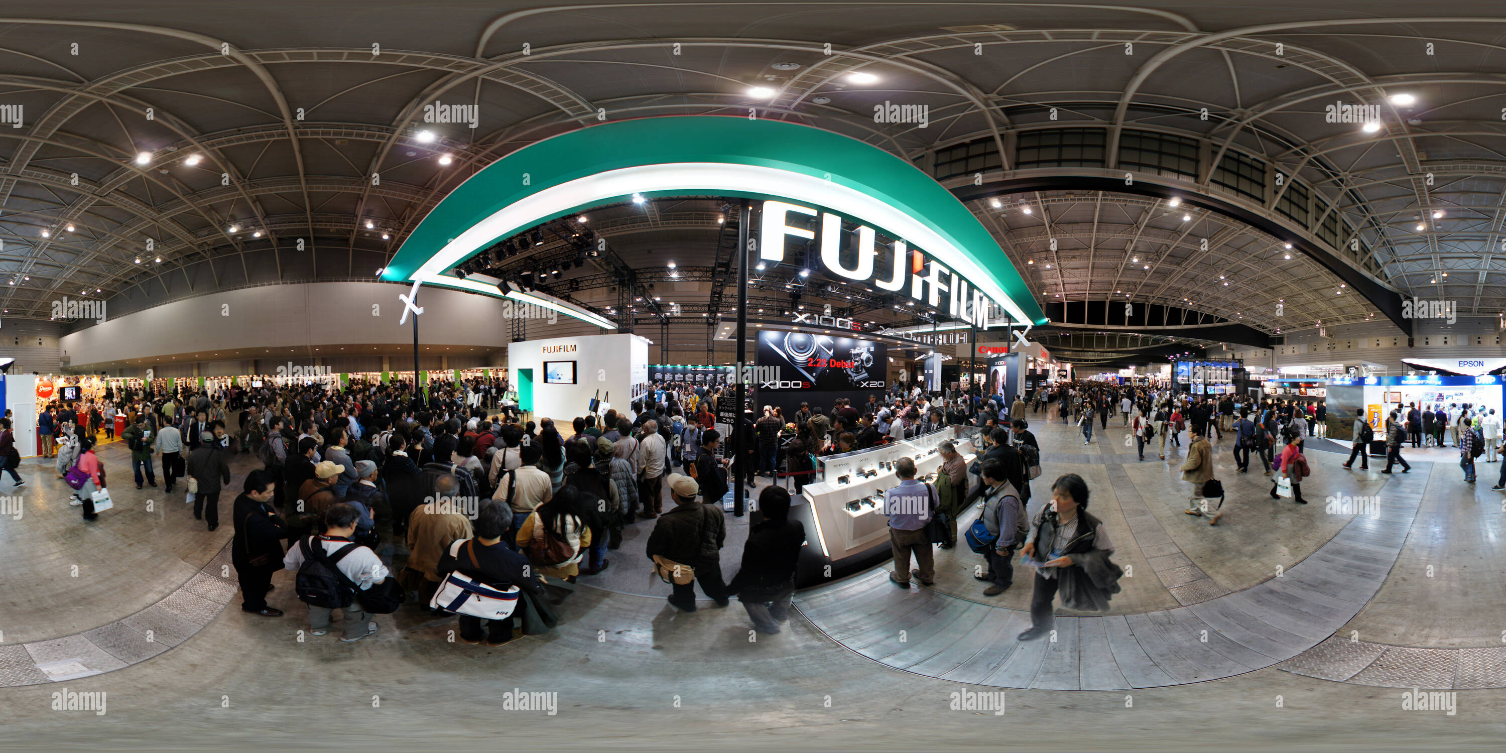 360° view of CP+ FUJIFILM Zone - Alamy