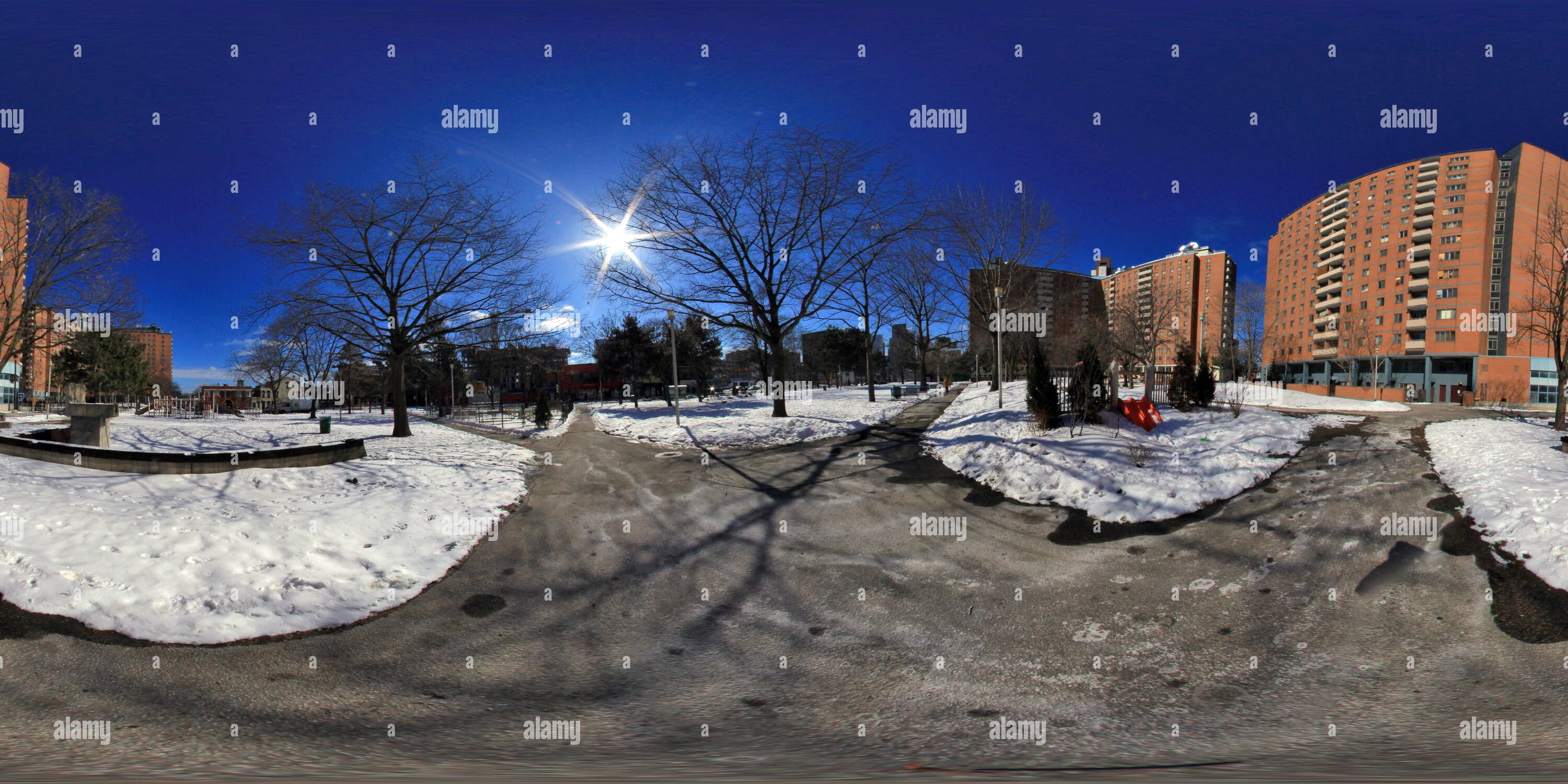 360° view of MOSS PARK TOWERS - Alamy