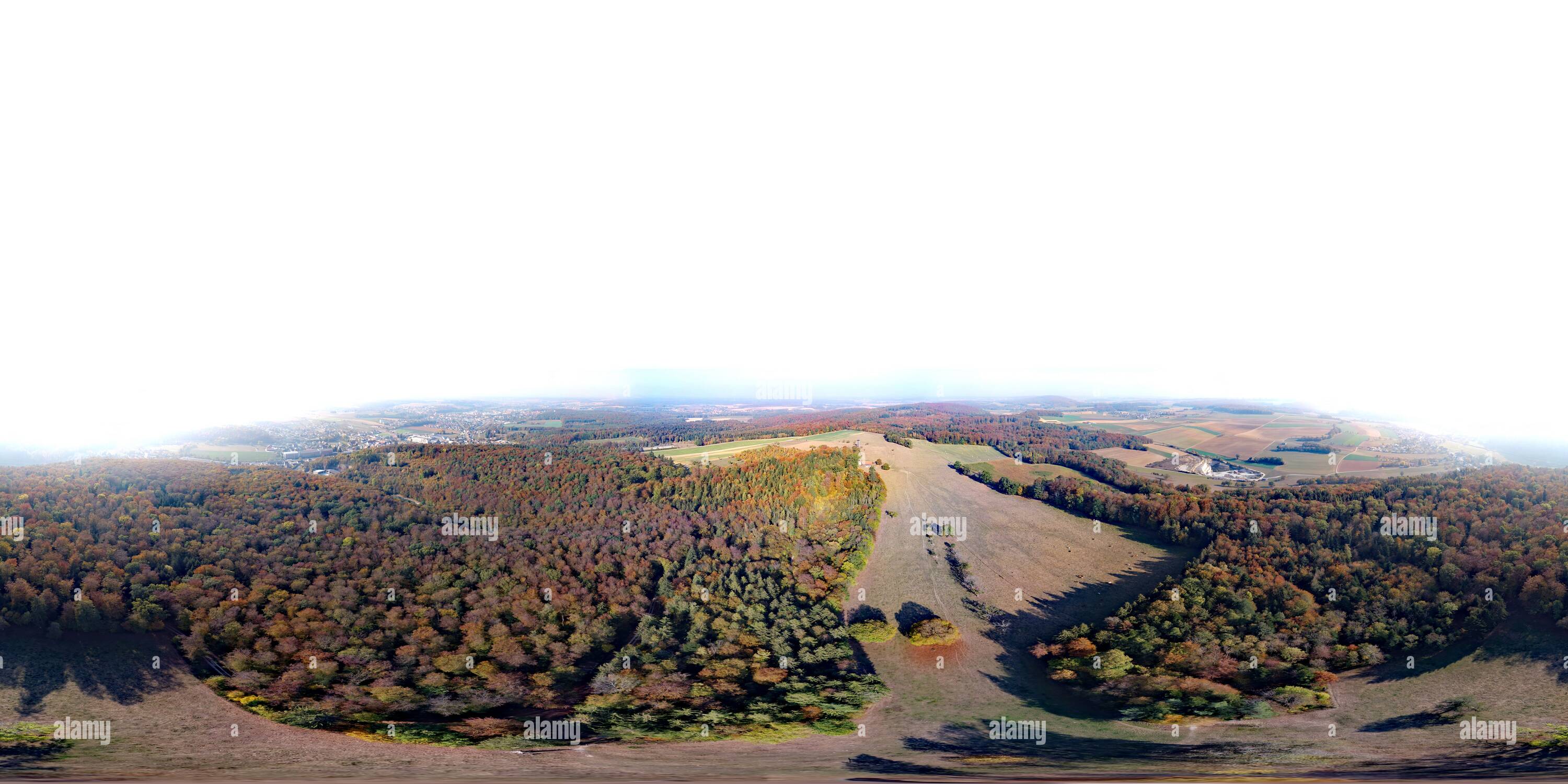 360° view of Mont Renaud Boncourt, Suisse - Alamy