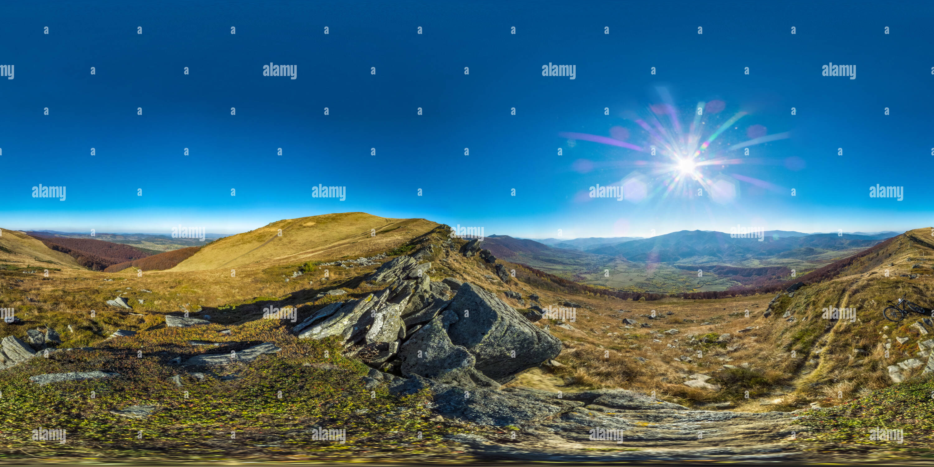 360° view of Pass the Russian way - Alamy