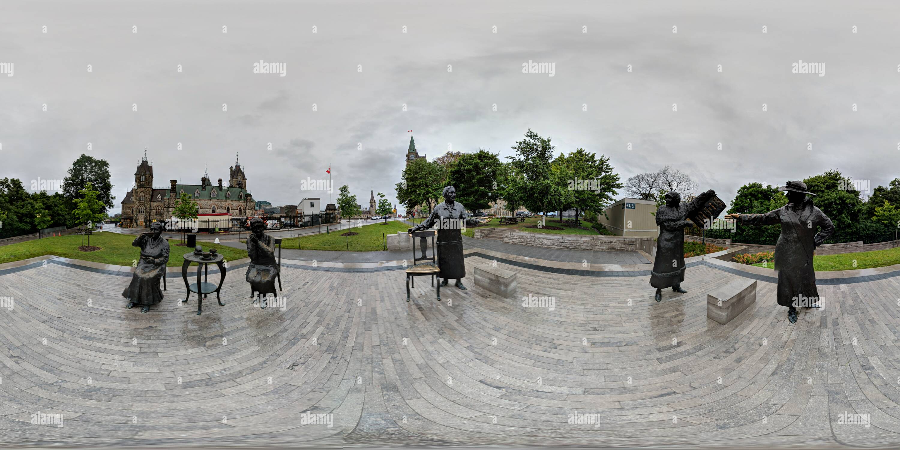 360° view of The Famous Five - Alamy