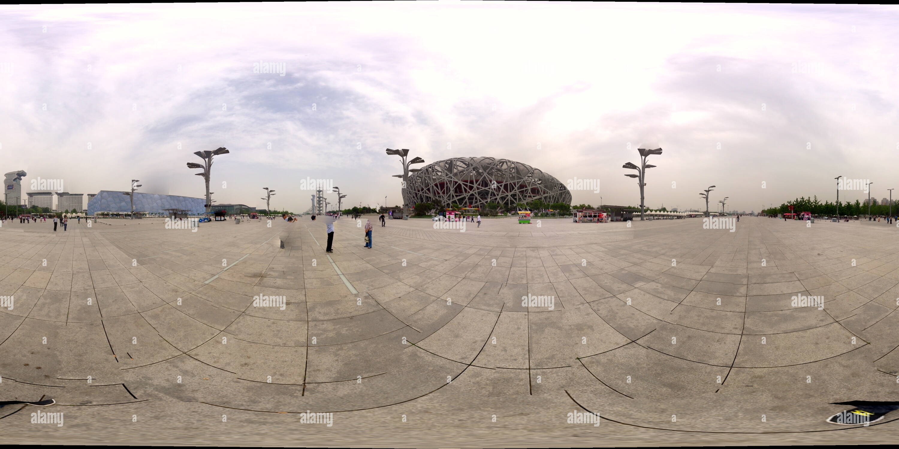 360° view of Beijing National Stadium - Alamy