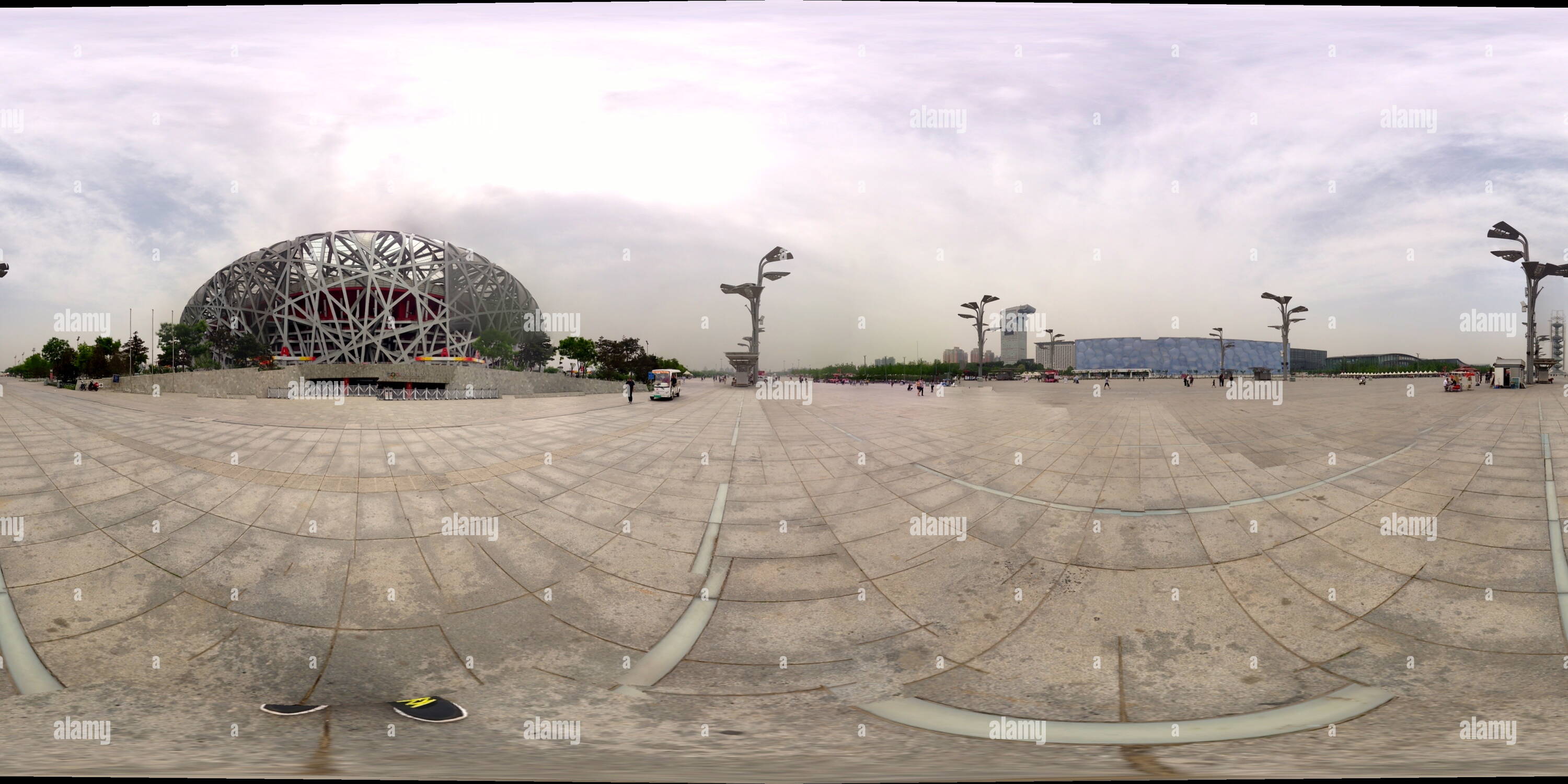 360° view of Beijing National Stadium - Alamy