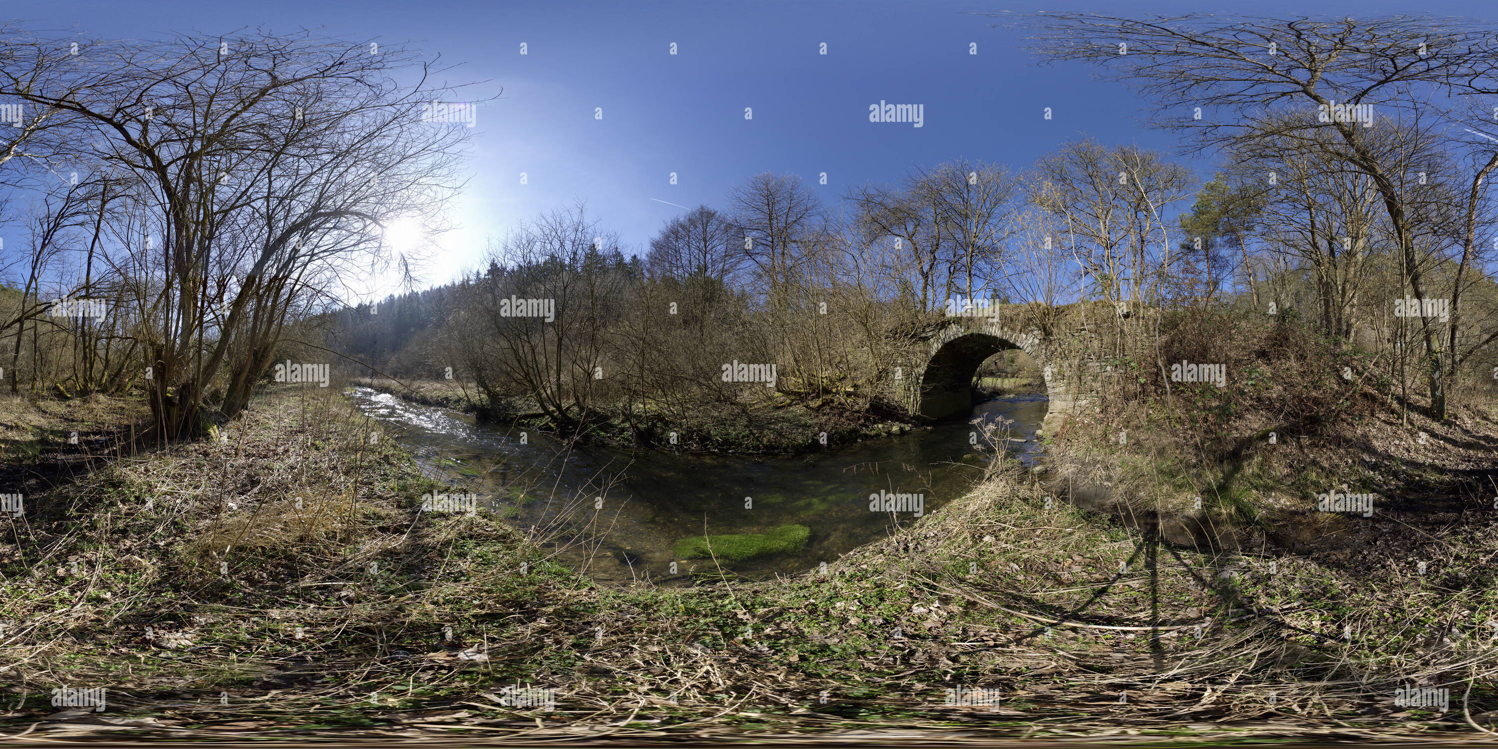 360° view of "Alter Damm" im Aartal - Alamy