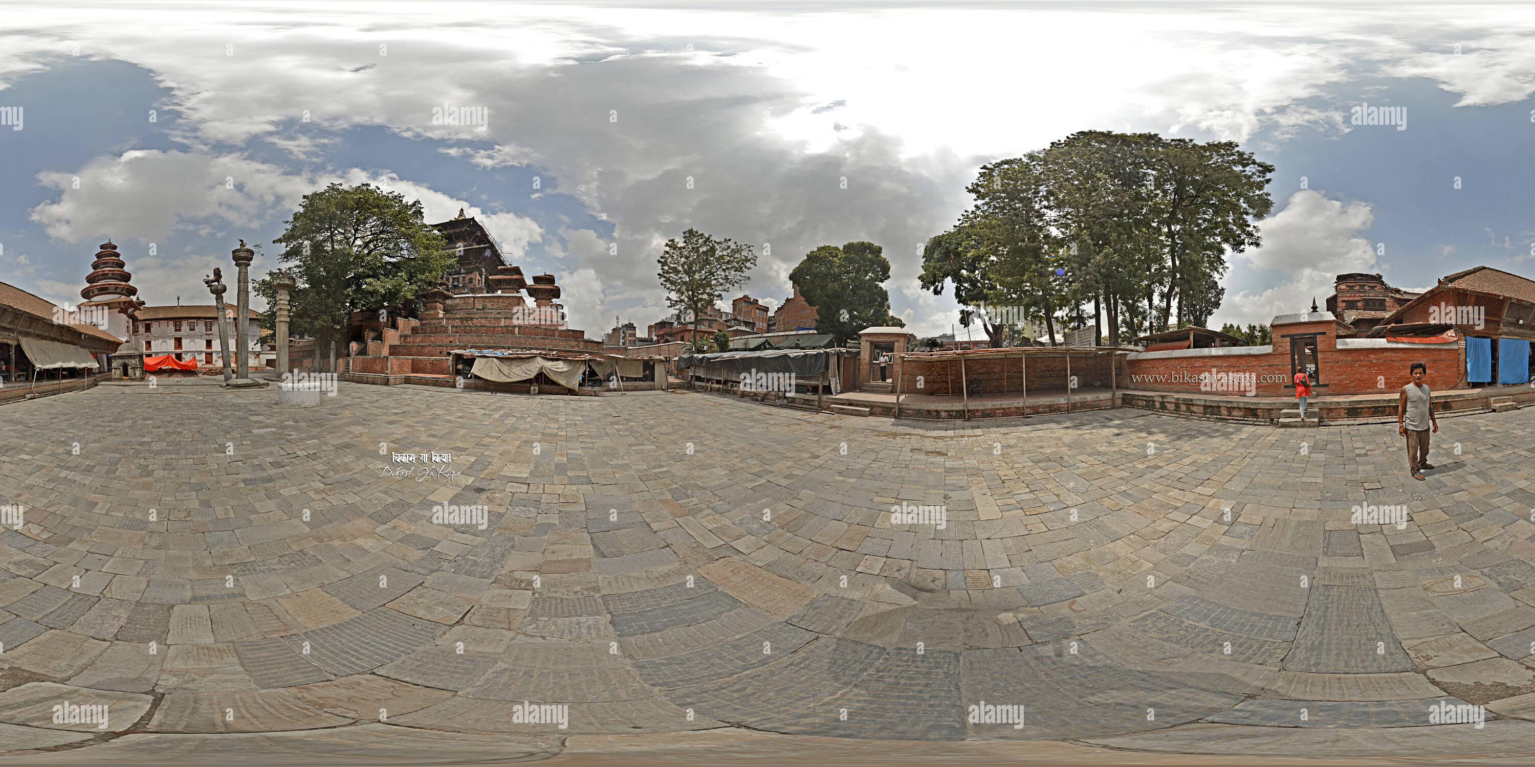 360° view of Taleju Temple In Side Trisuli Chowk - Alamy