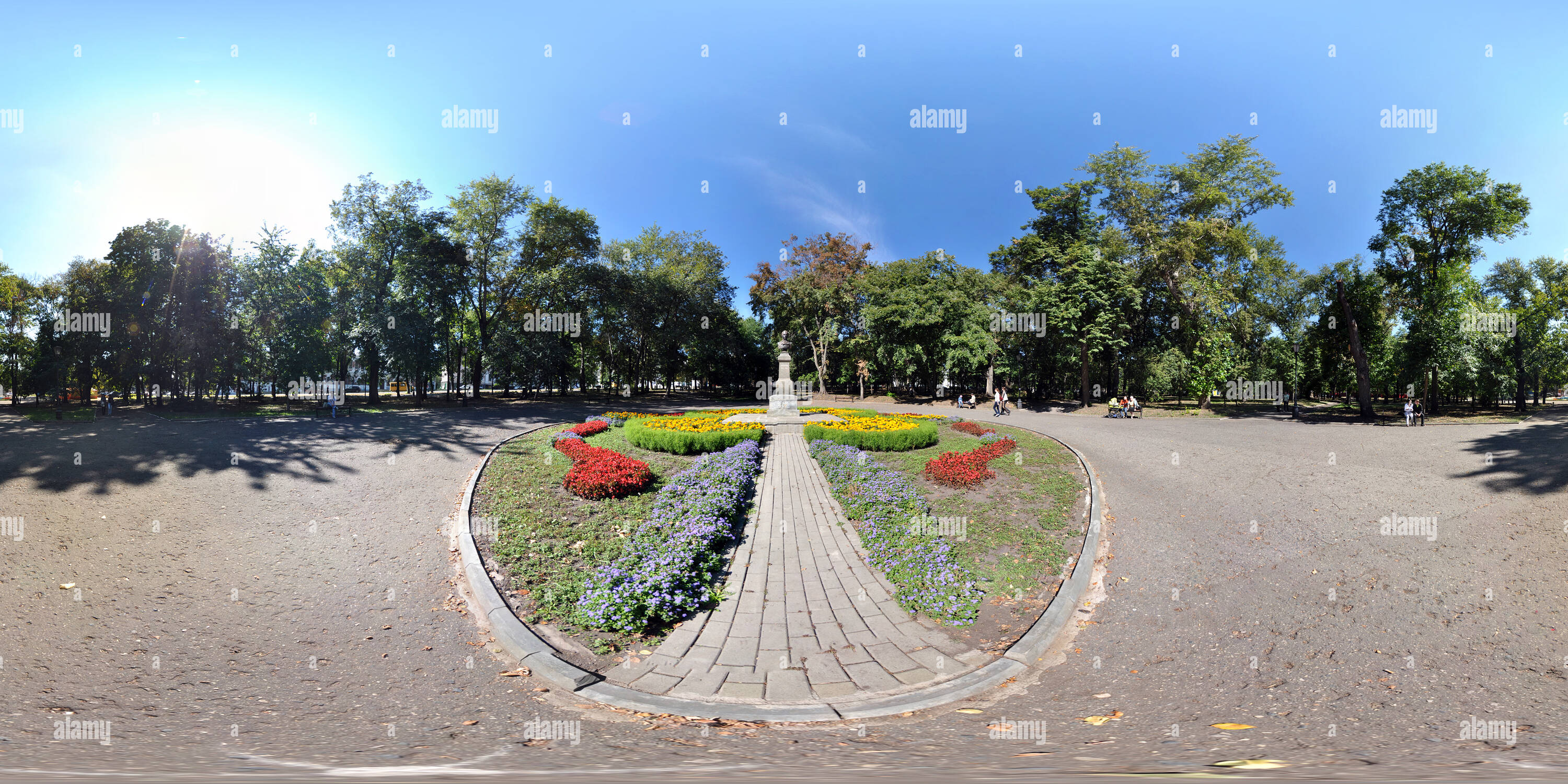 360° view of Bust of Mikhail Lermontov (Lermontov Garden Square ...