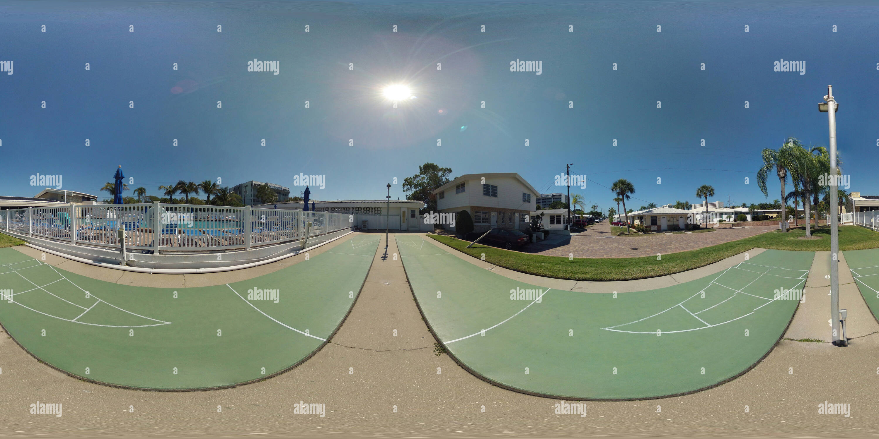 360° view of Aloha Kai swimming pool - Alamy