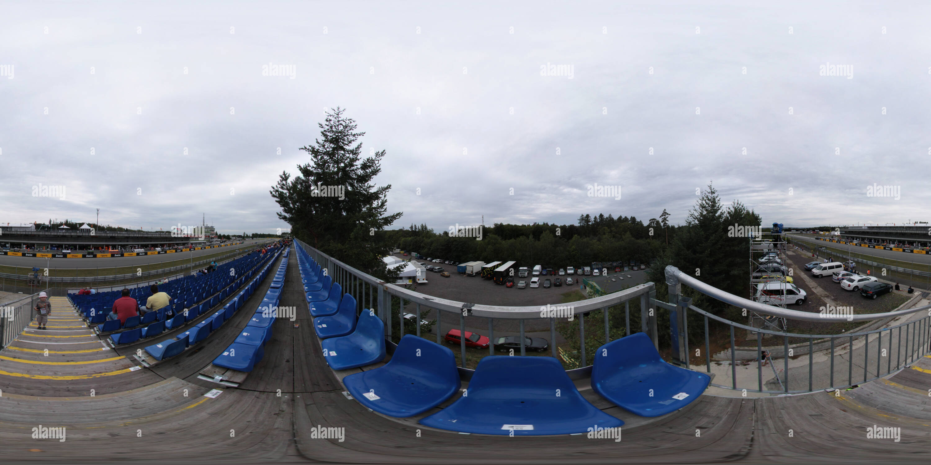 360° view of Automotodrom Brno, Czech Republic - Alamy